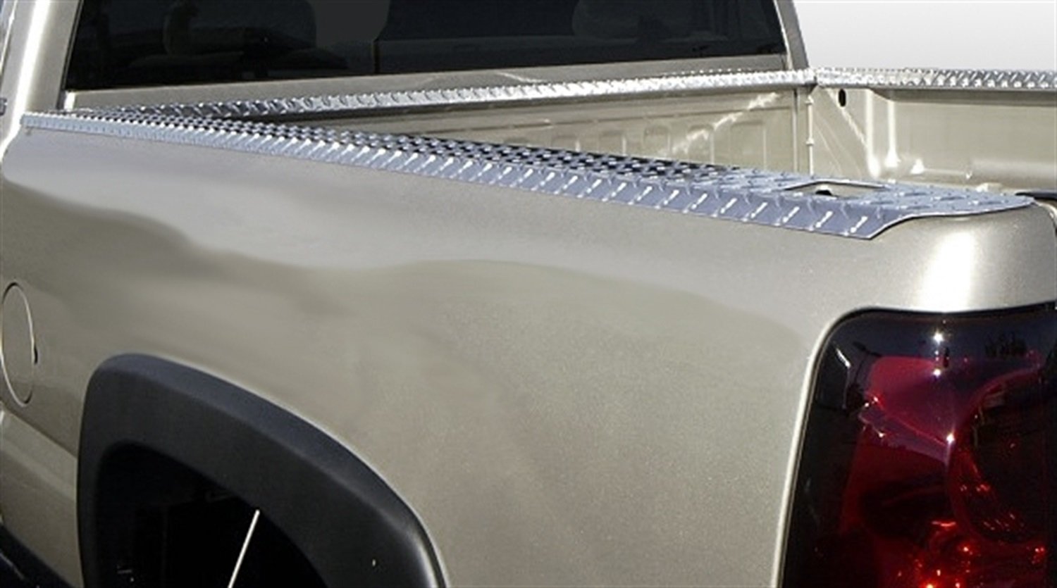 ICI BR08TB Treadbright Aluminum Truck Bed Rail Cap