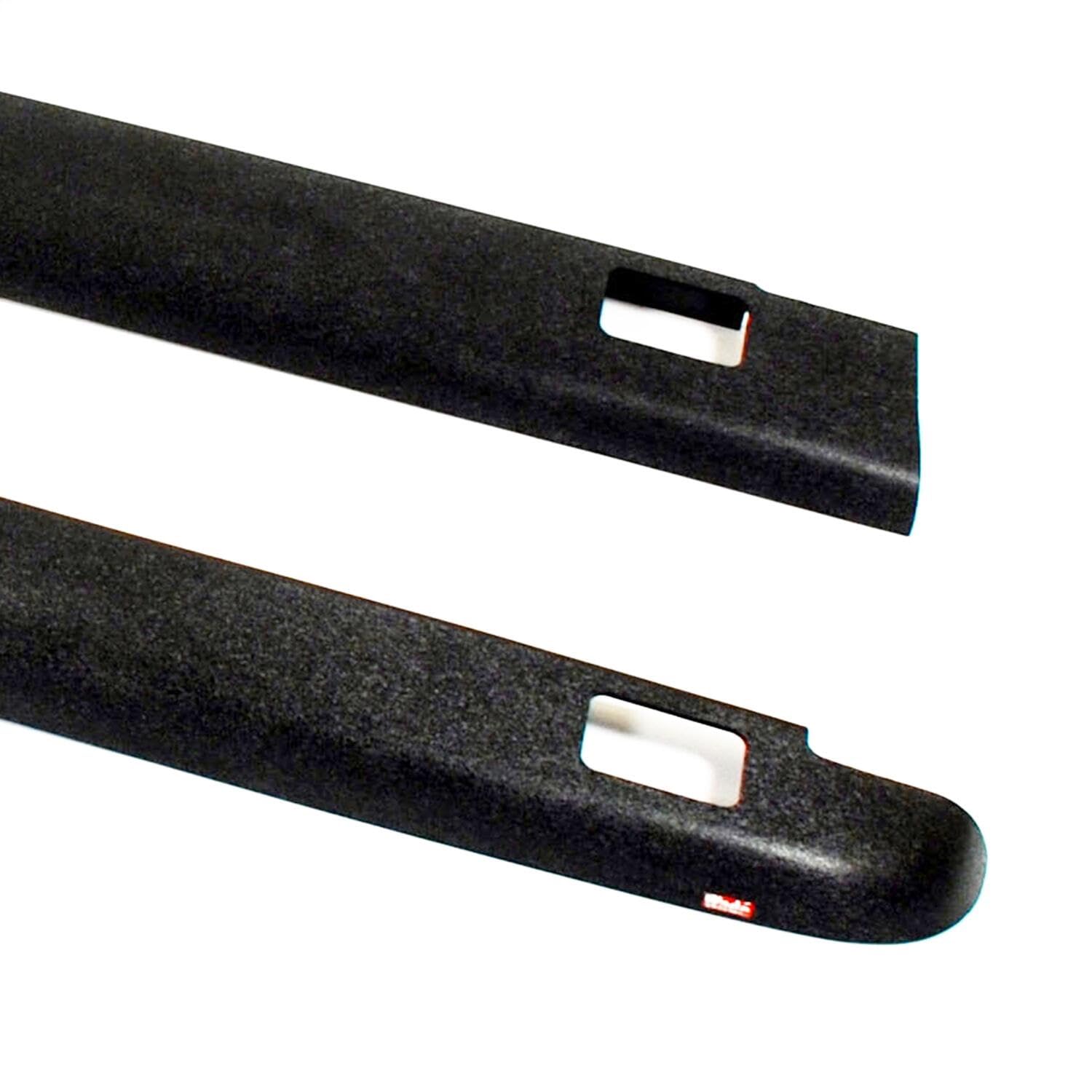 Wade 72-41451 Truck Bed Rail Caps Black Smooth Finish with Stake Holes for 2002-2009 Dodge Ram 1500 2500 with 6.5ft bed (Set of 2)