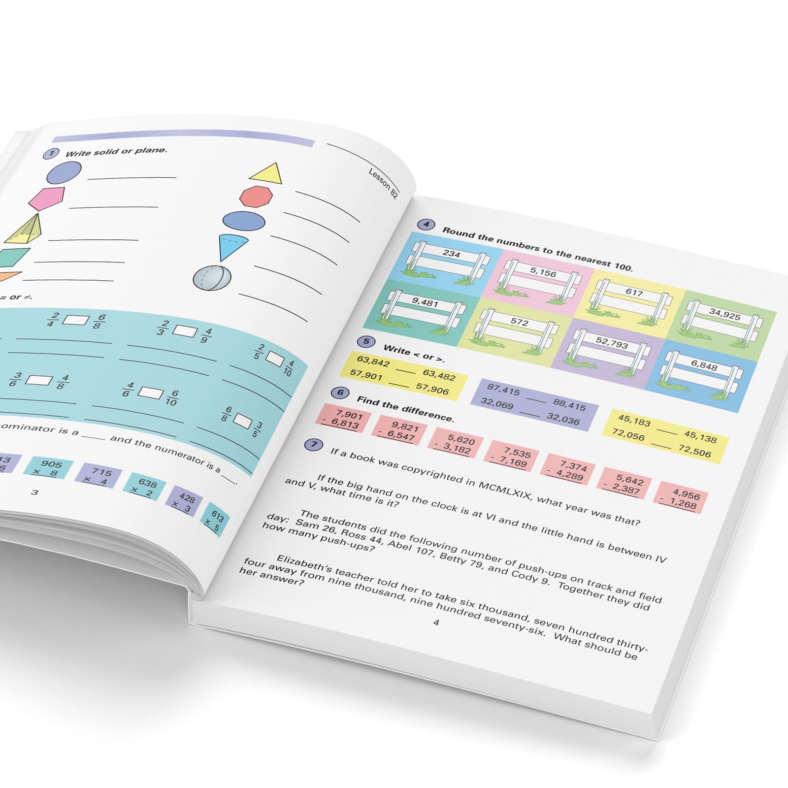 Horizon Math 3rd Grade Student Book 2