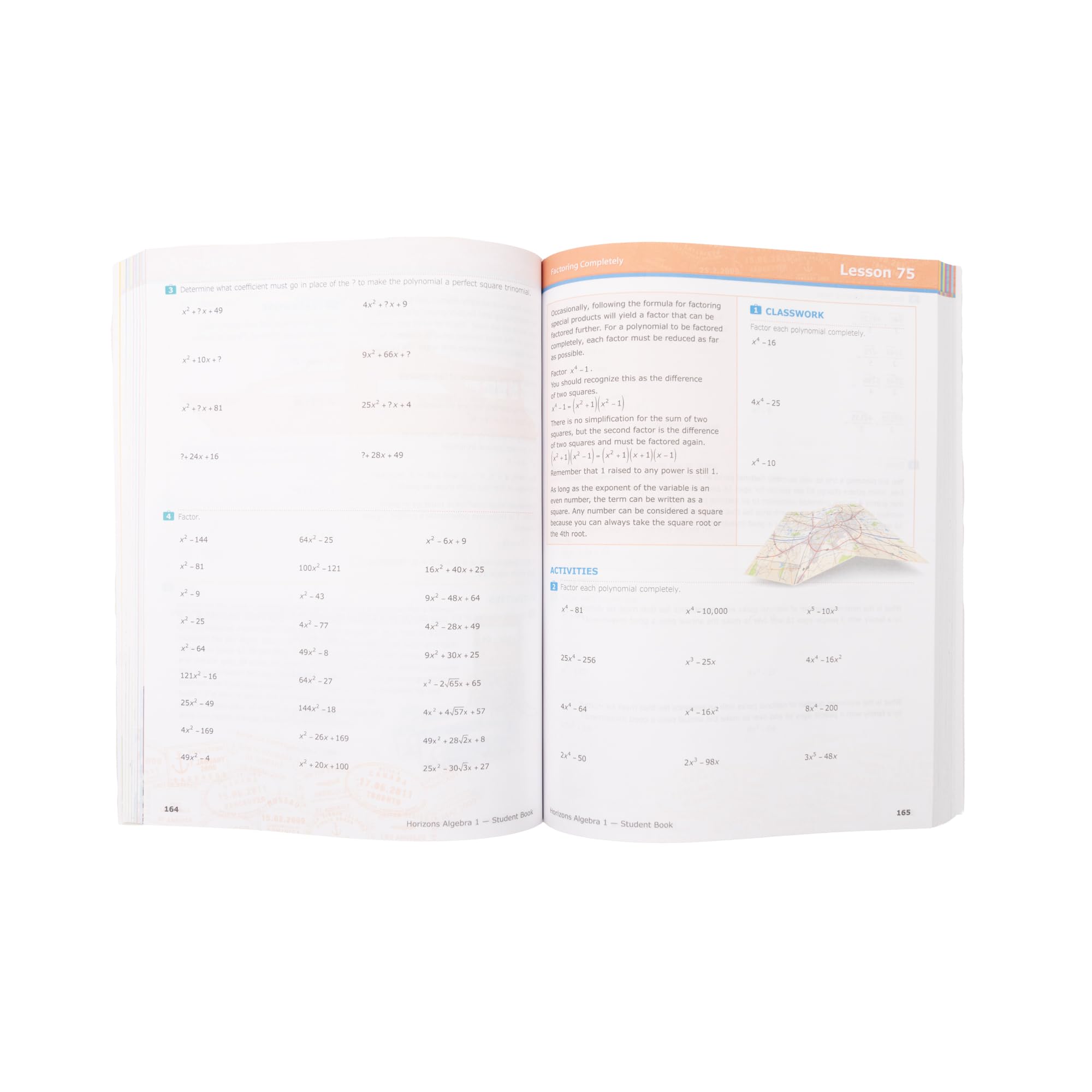 Alpha Omega Publications JMS081 Horizons Math 8 Student Book