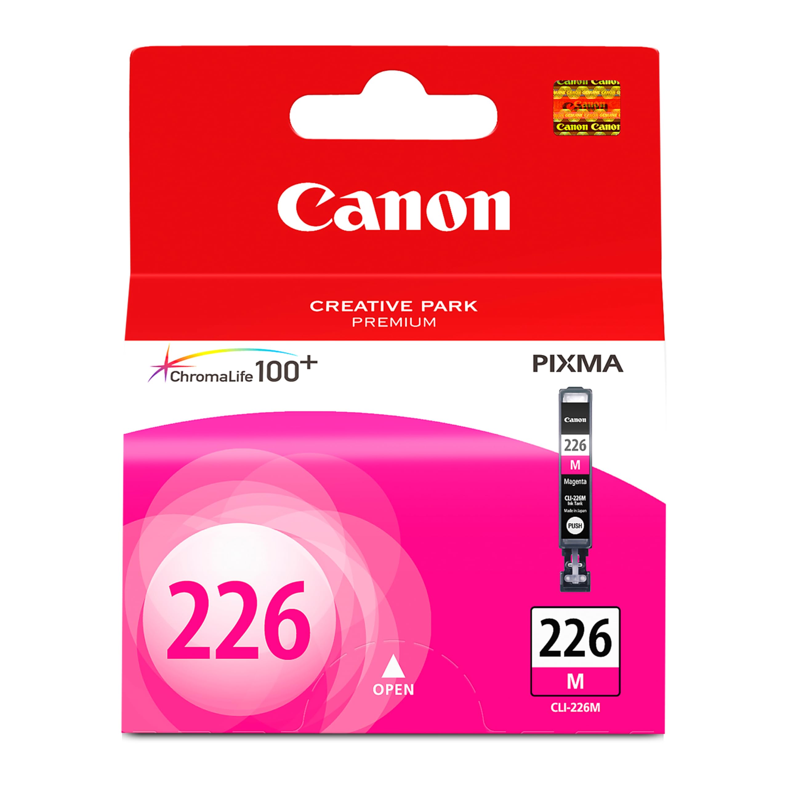 Canon CLI-226 MAGENTA Compatible to iP4820,iP4920,iX6520,MG5120 CANON EXCLUSIVE,MG5320,MG5520,MG8120/MG6120,MG8220/MG6220,MX882,MX892/MX472 Printers