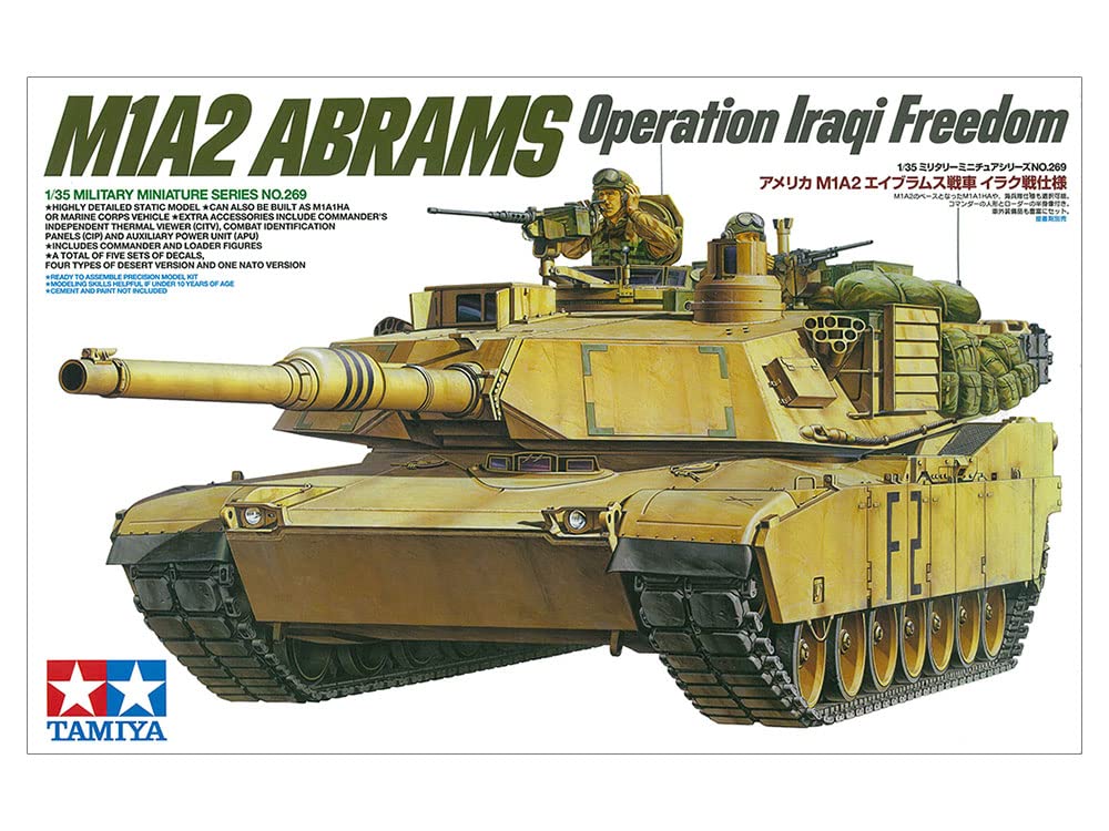 Tamiya Models M1A2 Abrams Model Kit
