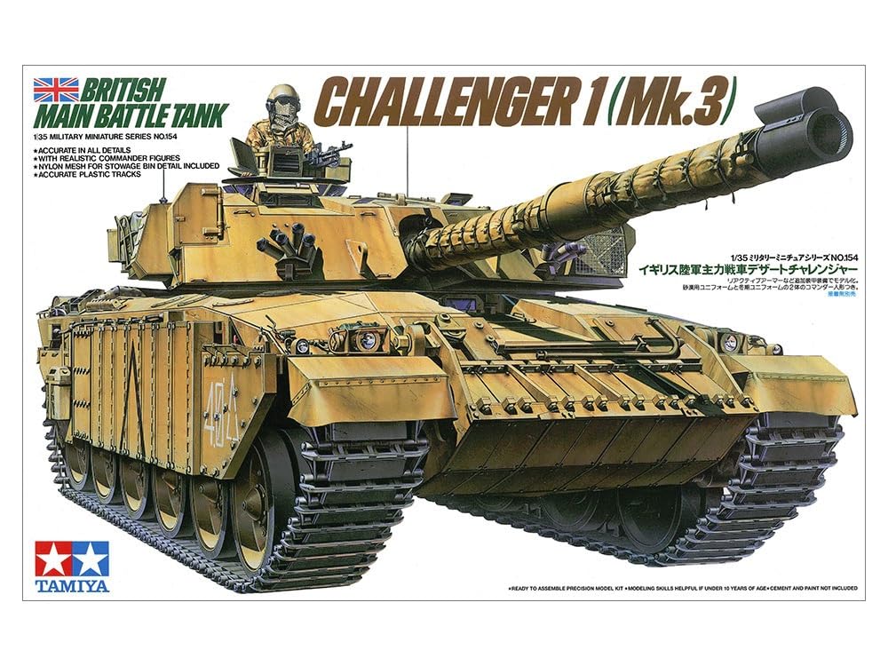 TAMIYA 1:35 British Main Battle Tank Challenger 1 (Mk.3