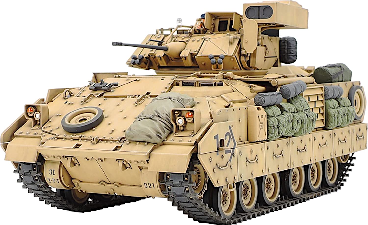 TAMIYA 35264 Desert Storm 1: 35 U.S. M2 A2 Bradley IFV (2)