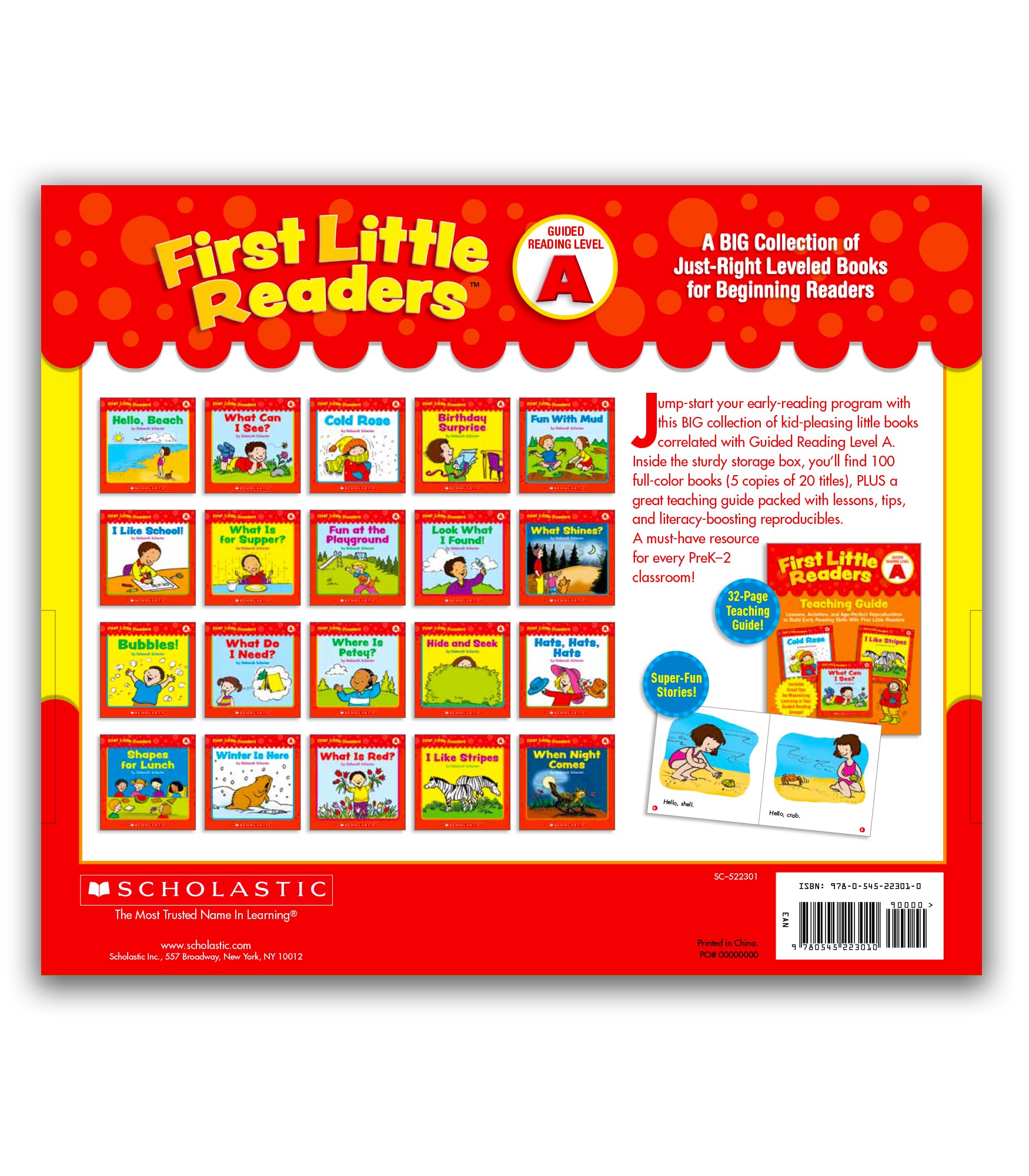 First Little Readers: Guided Reading Level A: A Big Collection of Just-Right Leveled Books for Beginning Readers