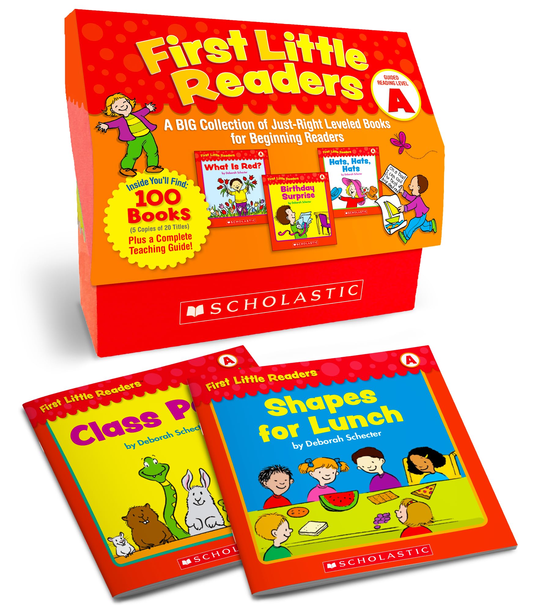 First Little Readers: Guided Reading Level A: A Big Collection of Just-Right Leveled Books for Beginning Readers