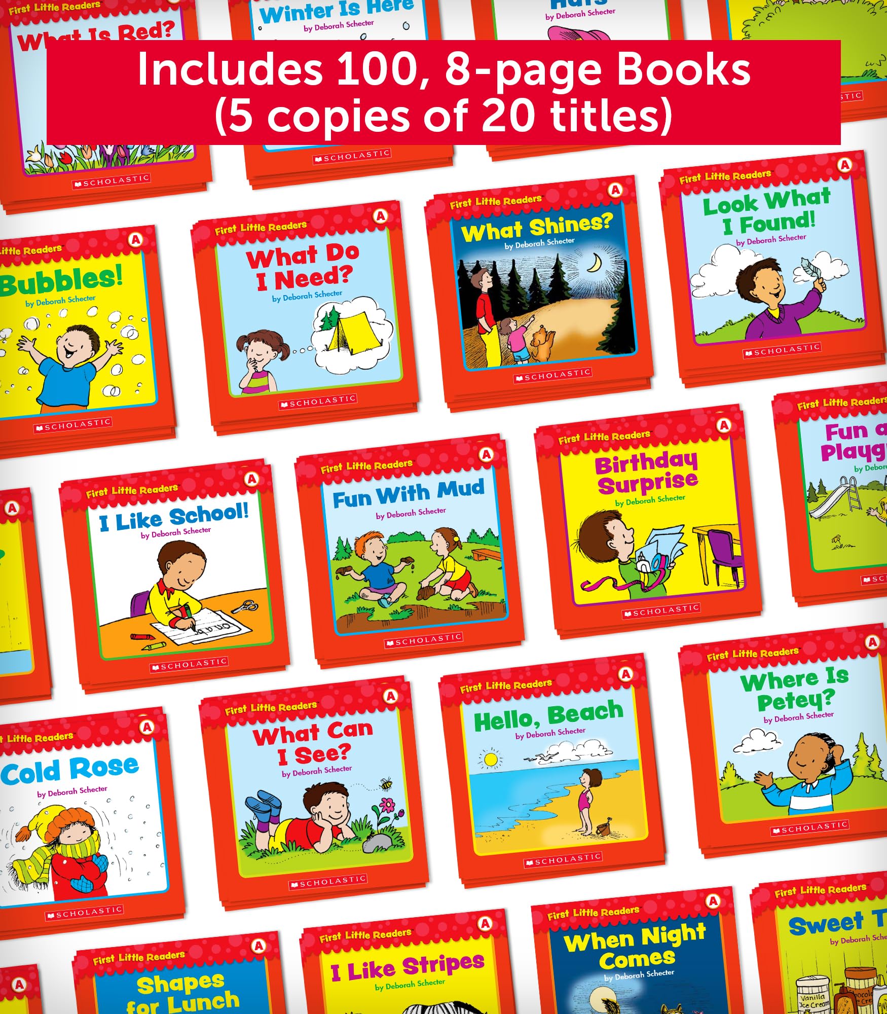 First Little Readers: Guided Reading Level A: A Big Collection of Just-Right Leveled Books for Beginning Readers