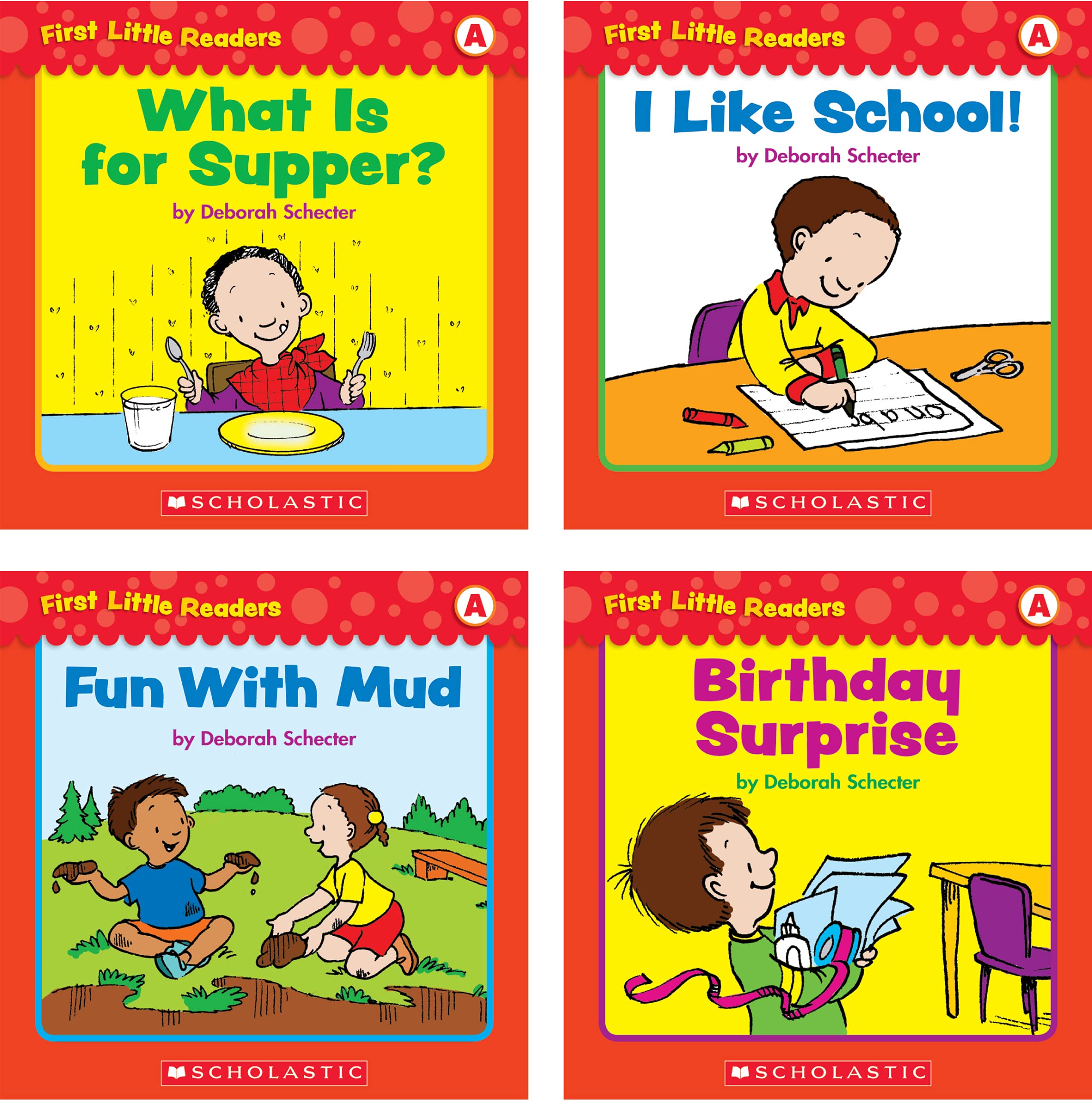 First Little Readers: Guided Reading Level A: A Big Collection of Just-Right Leveled Books for Beginning Readers