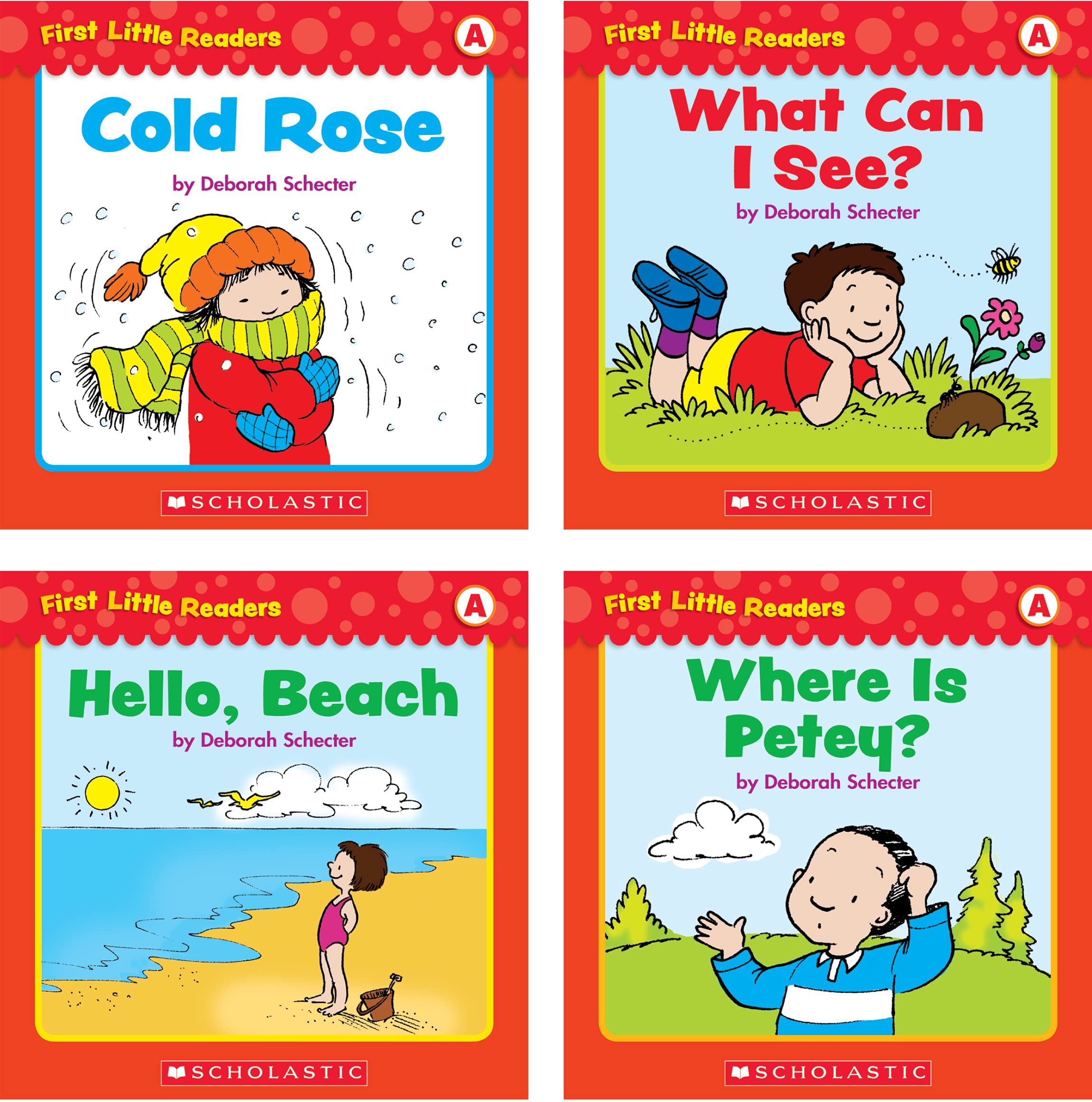 First Little Readers: Guided Reading Level A: A Big Collection of Just-Right Leveled Books for Beginning Readers