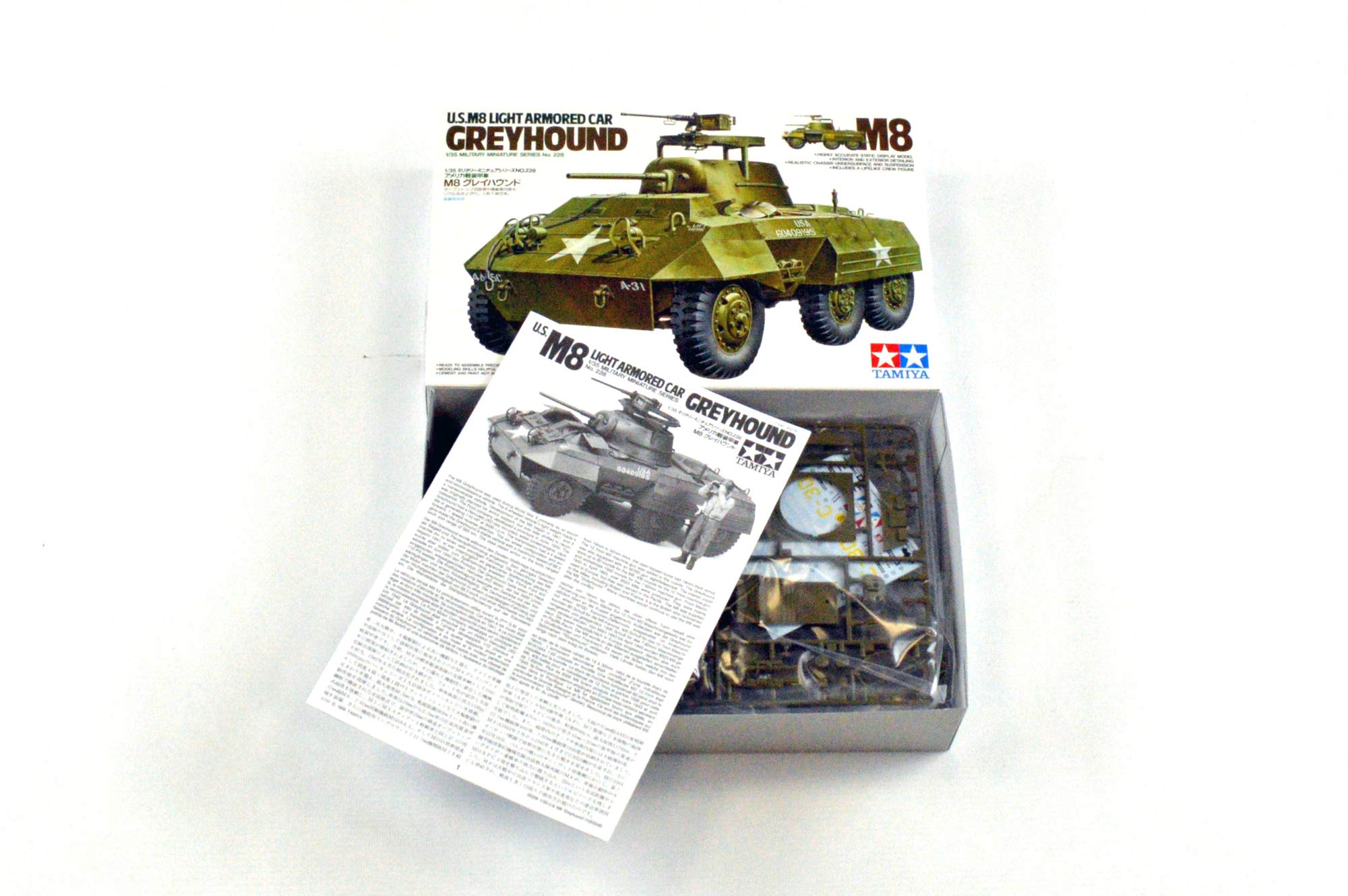 Tamiya Models M8 Greyhound Armored Car