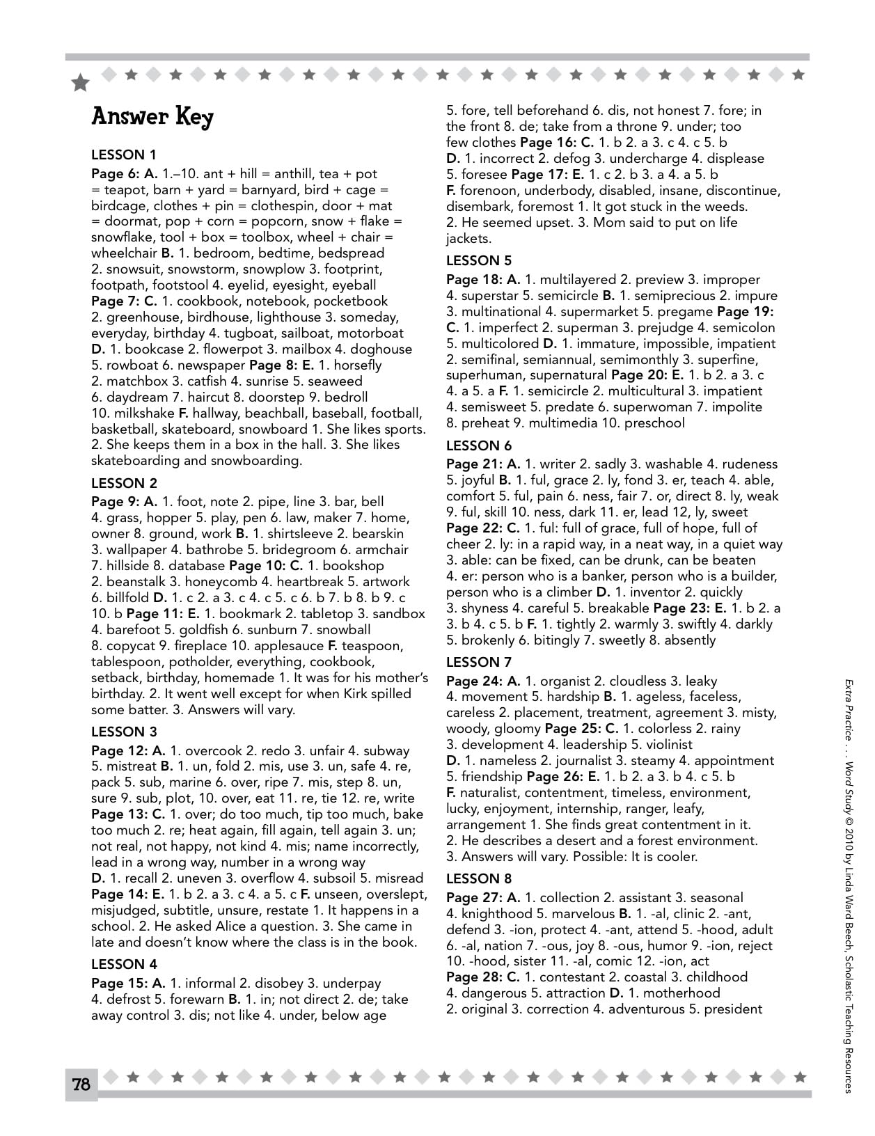 Extra Practice for Struggling Readers: Word Study: Motivating Practice Packets That Help Intermediate Students Learn Key Prefixes, Suffixes, and Roots to Succeed in Reading and Writing