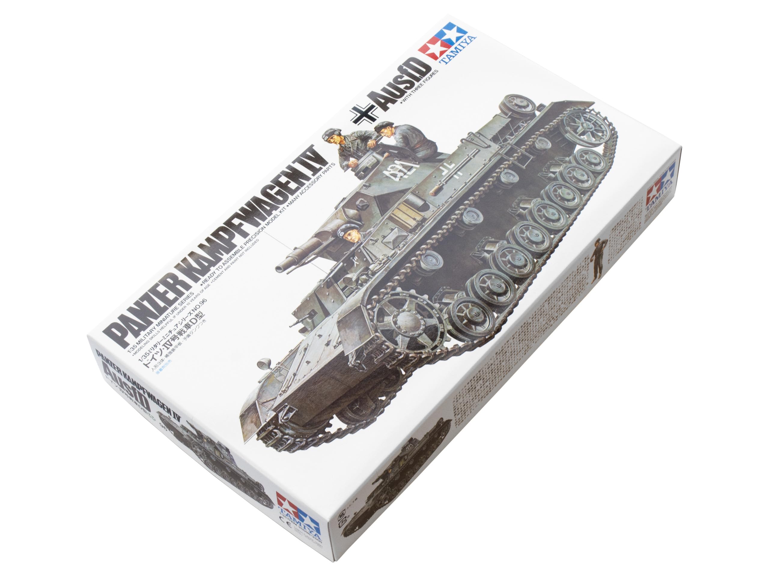 Tamiya 35096 1/35 German Pzkpw IV AUSFD Plastic Model Kit