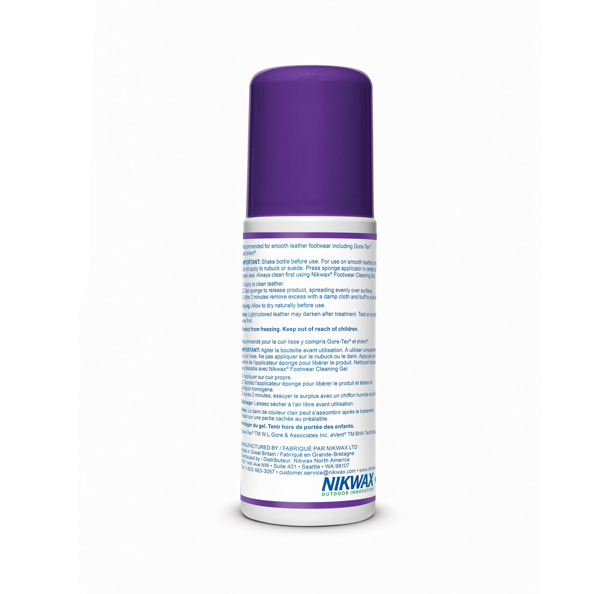 Nikwax Waterproofing Wax - Liquid - Neutral, 4.2 fl. oz.