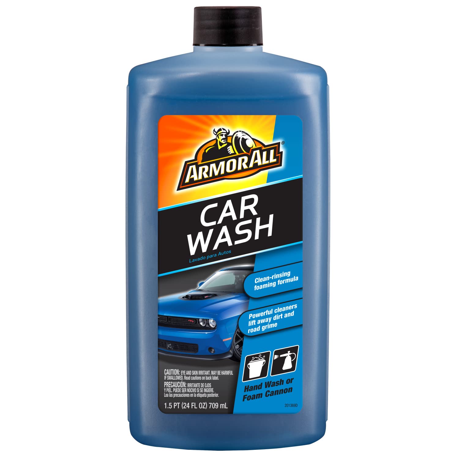 Car Wash Soap by Armor All, Foaming Car Wash Supplies, 24 Fl Oz