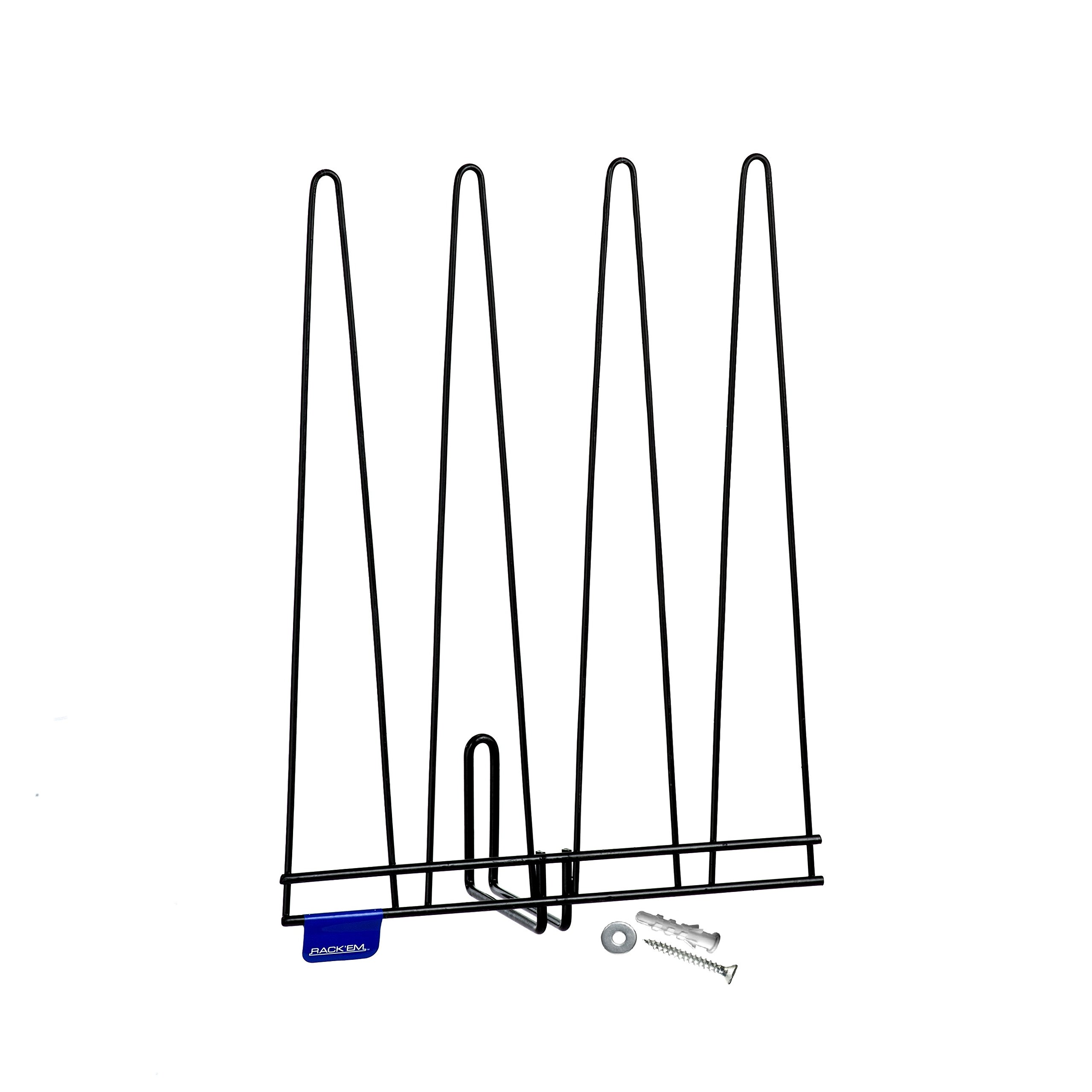 Rack'Em Glove Drying Rack - Wall Mount Dryer Racks for Hats, Gloves, Socks - Mitten Tree - 2 Pair Mounted Organizer
