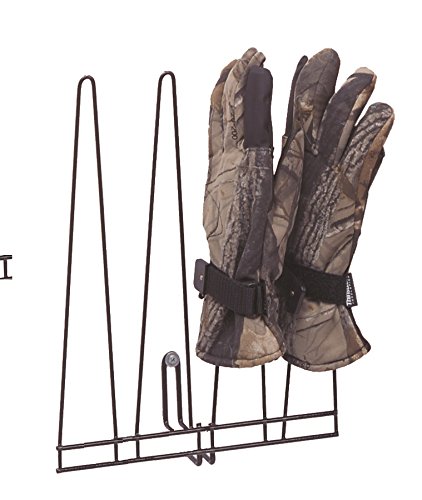 Rack'Em Glove Drying Rack - Wall Mount Dryer Racks for Hats, Gloves, Socks - Mitten Tree - 2 Pair Mounted Organizer
