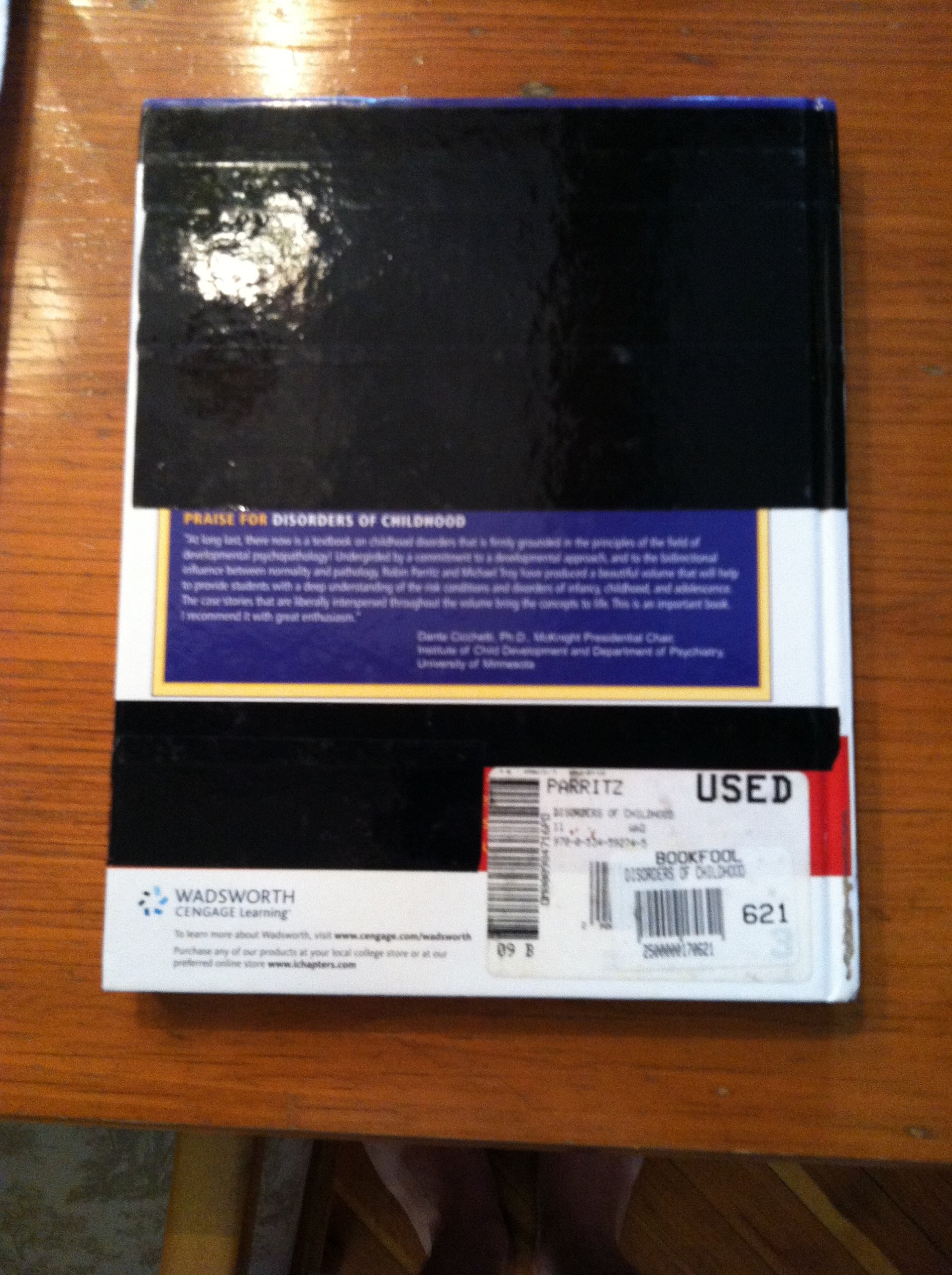 Disorders of Childhood: Development and Psychopathology