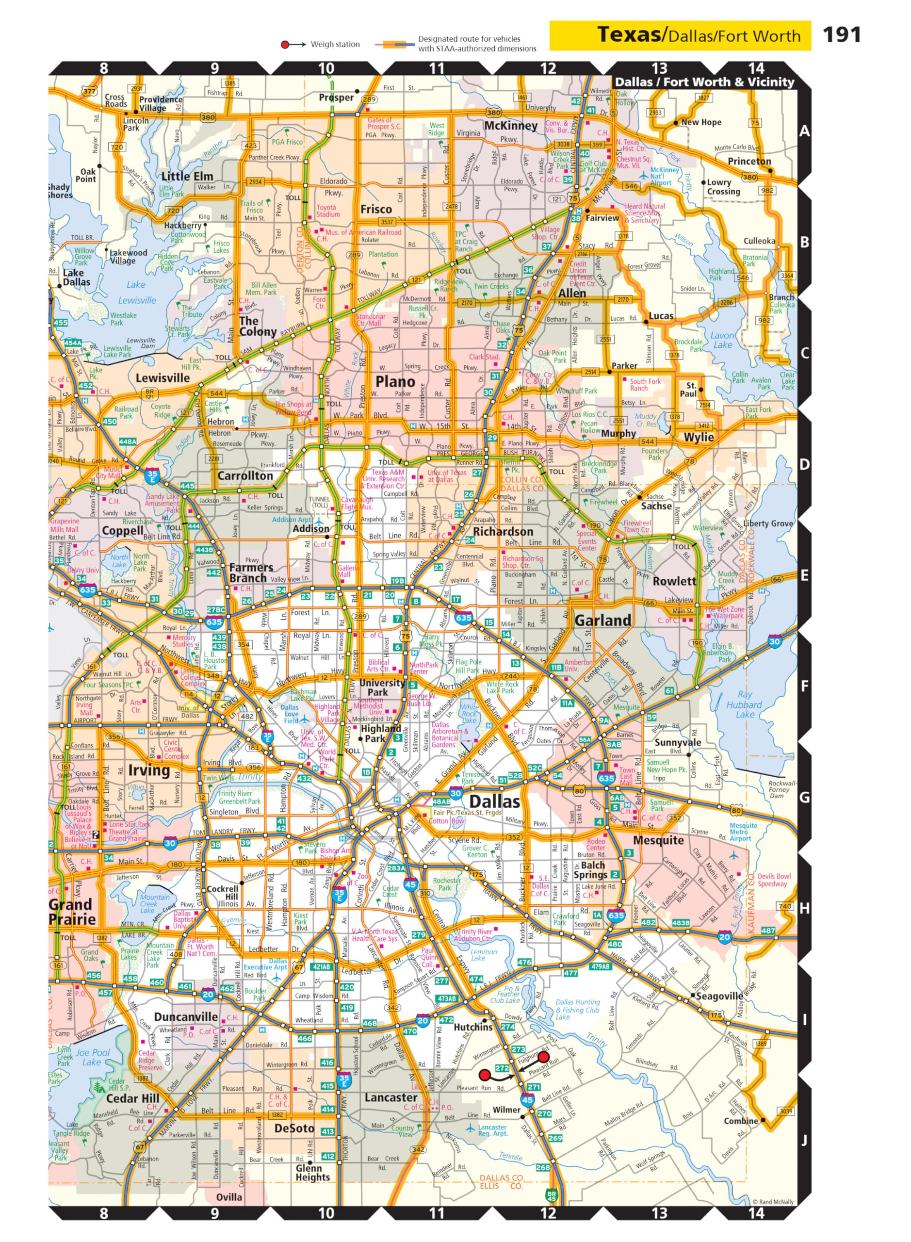 Rand McNally Large Scale Motor Carriers' Road Atlas
