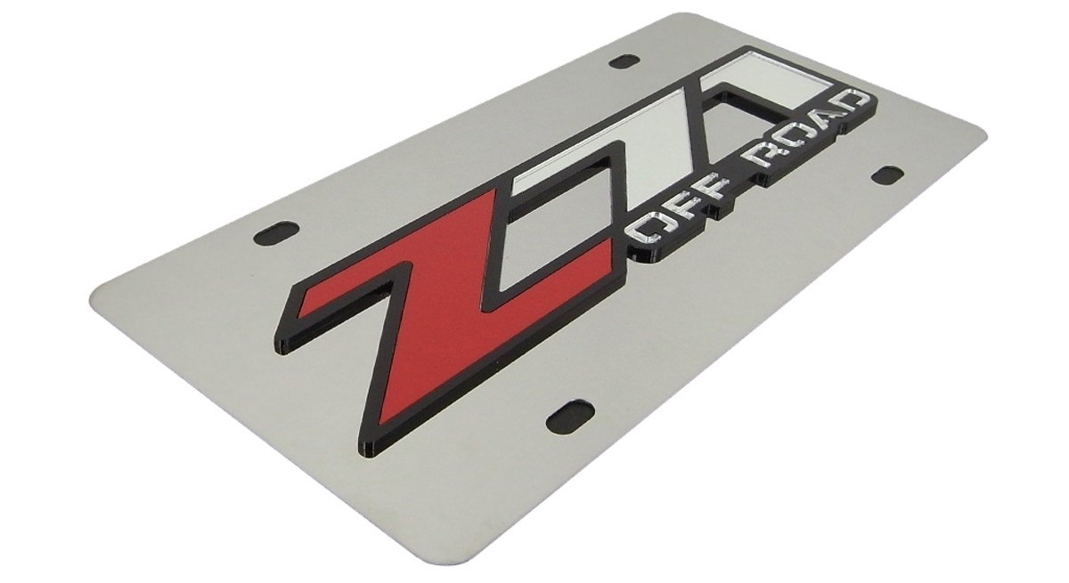 Z-71 Offroad License Plate