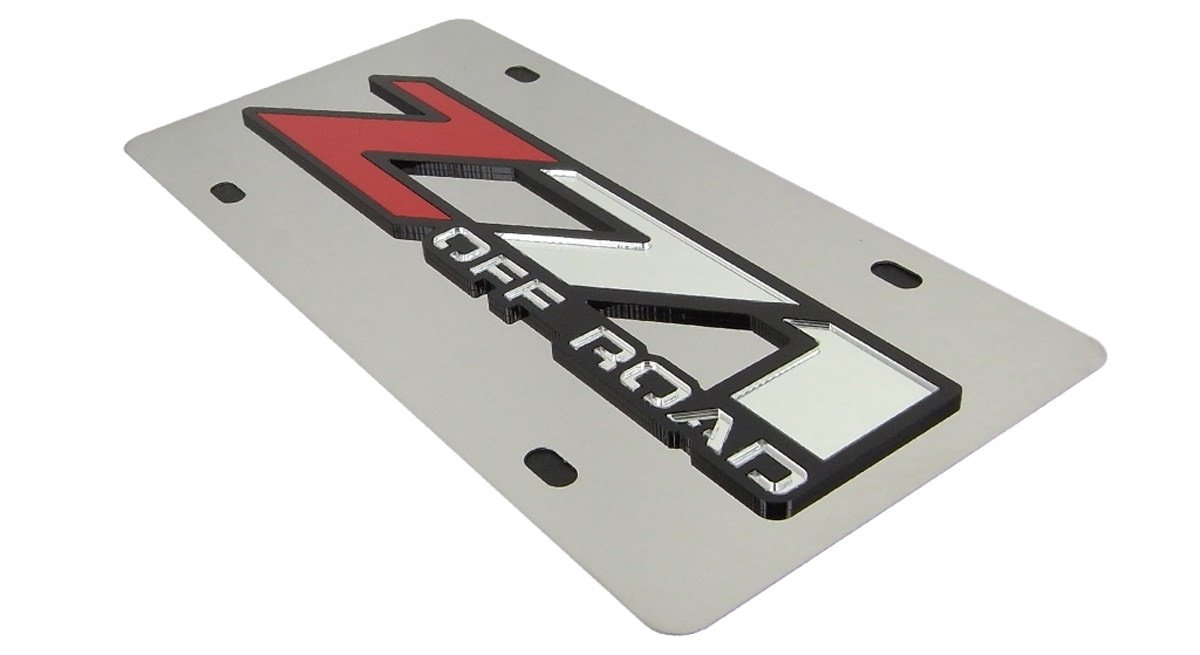 Z-71 Offroad License Plate