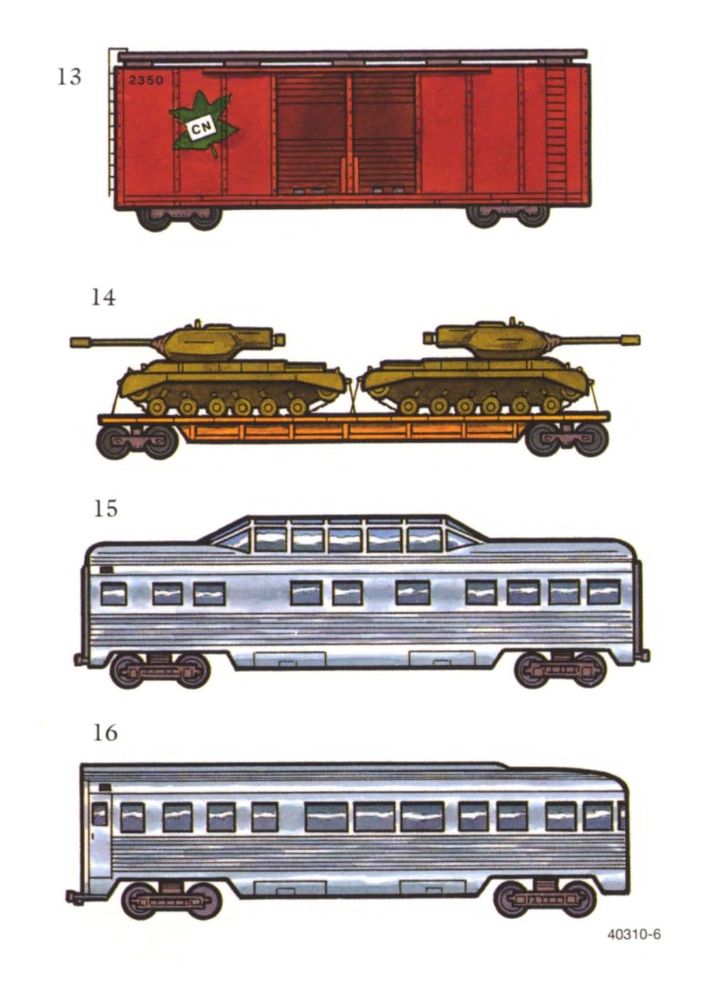 Train Stickers (Dover Little Activity Books Stickers)
