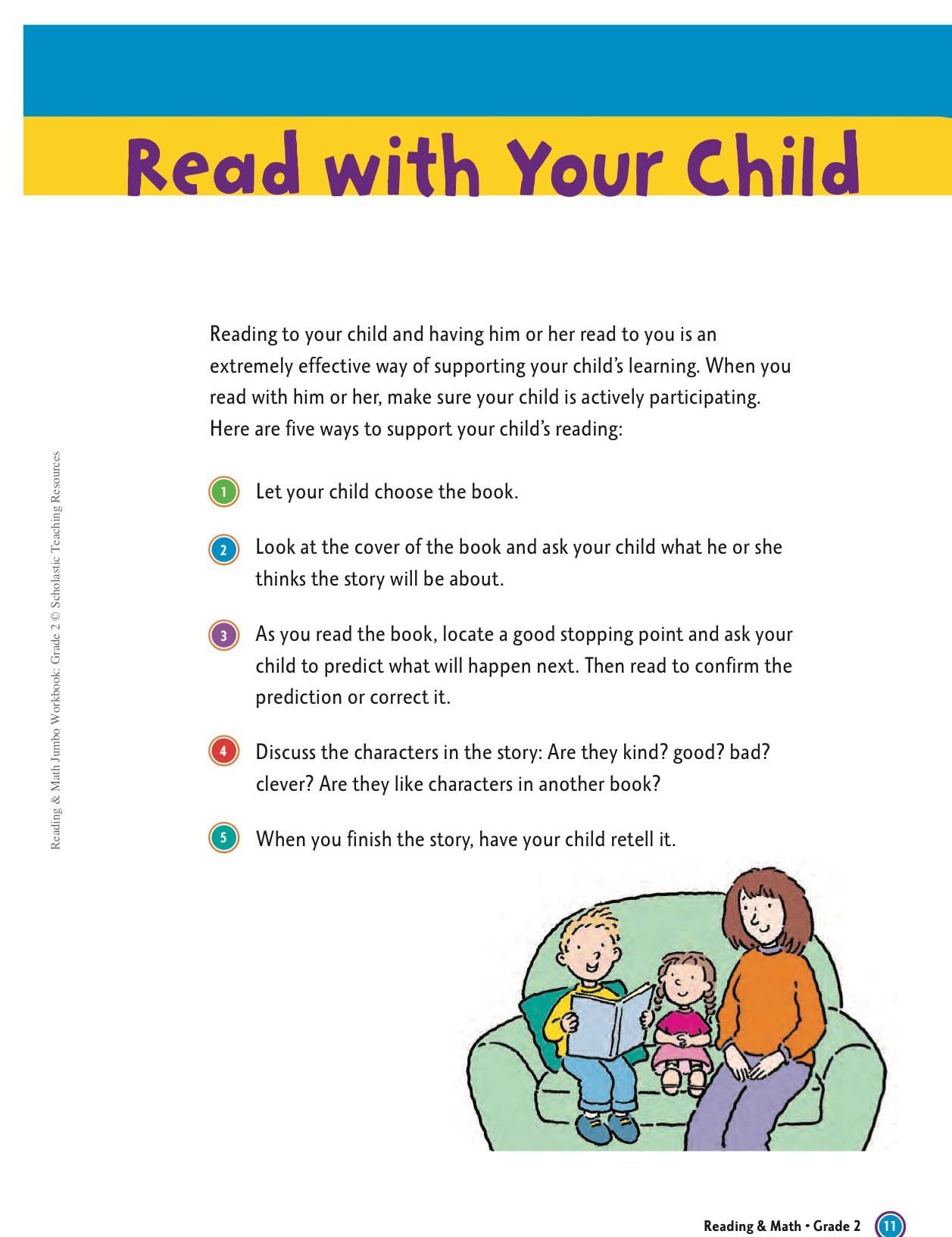 Scholastic Success with Reading and Math Jumbo Workbook