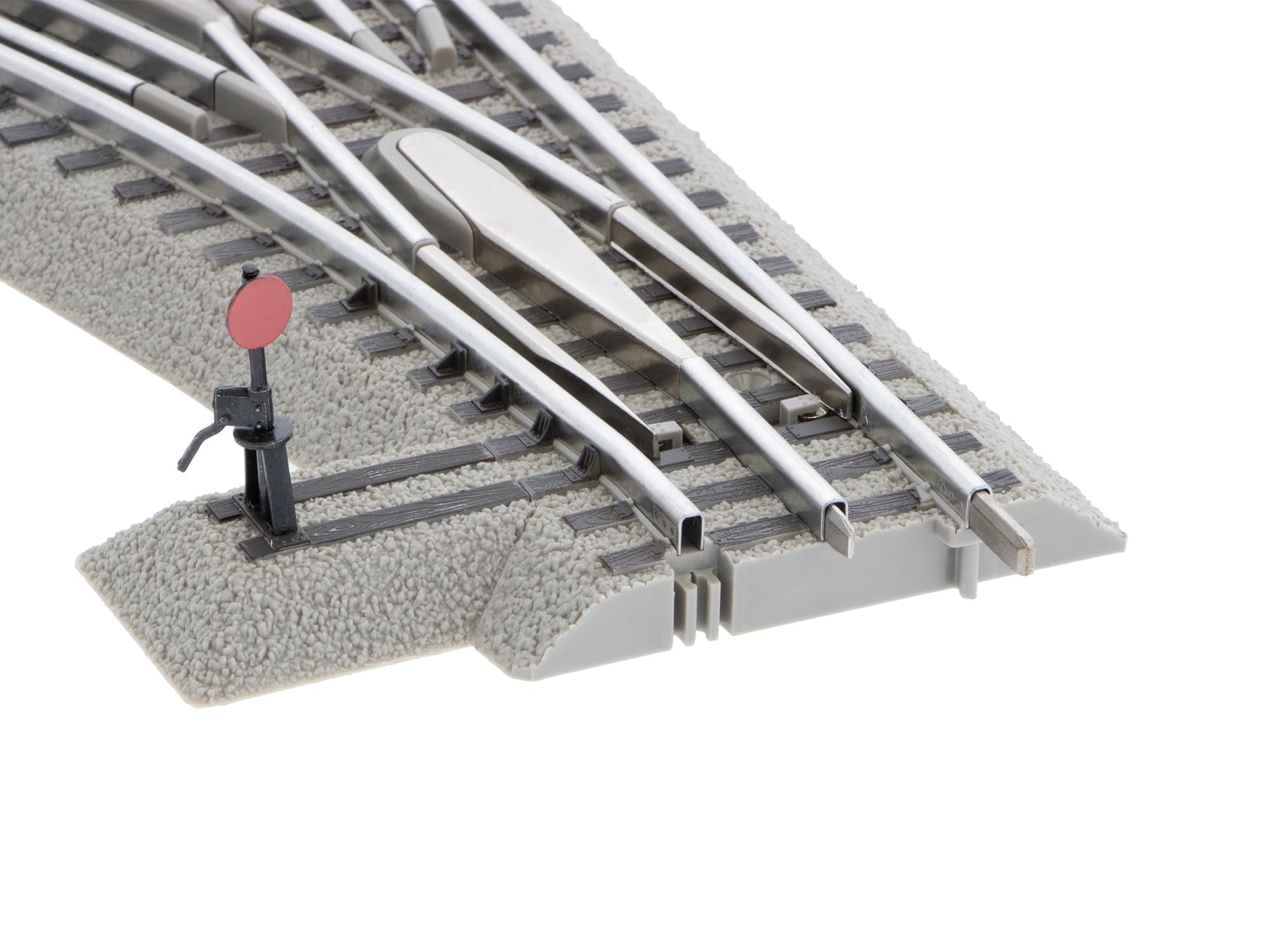 Lionel FasTrack 036 Manual Switch, Electric O Gauge, Left Hand