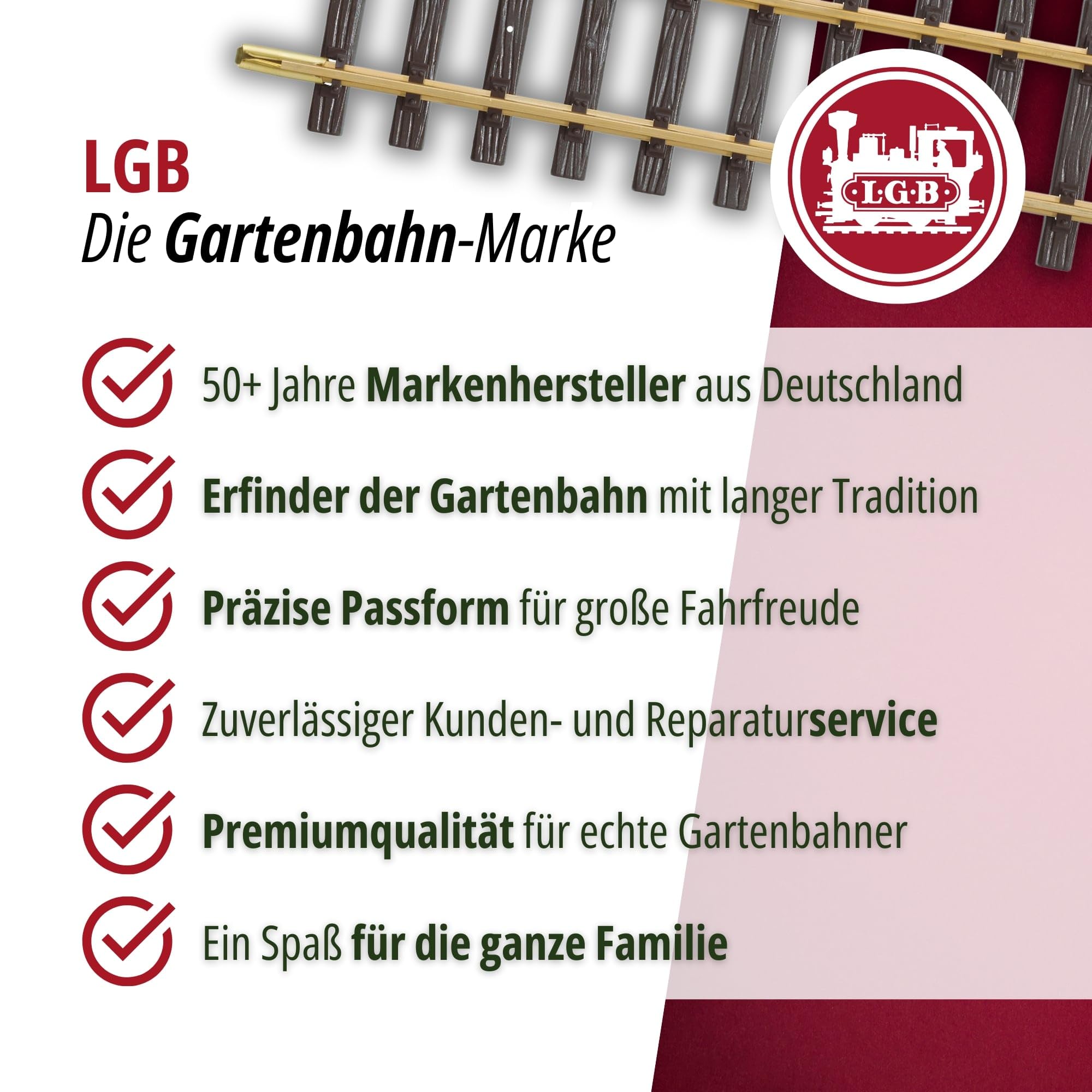 LGB G Scale Straight Track
