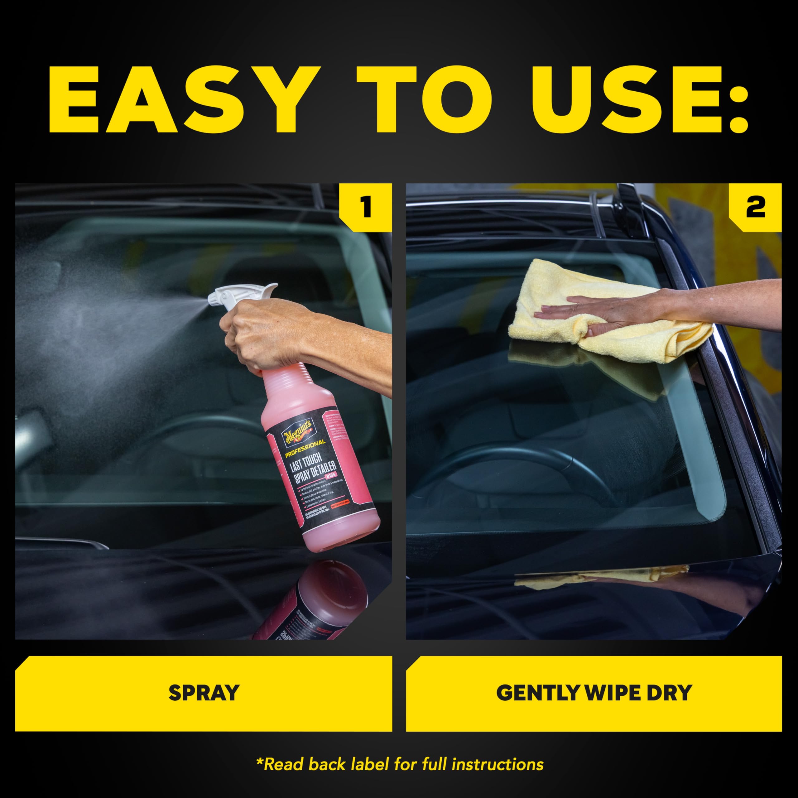 Meguiar's D15501 Last Touch Spray Detailer - 1 Gallon Container