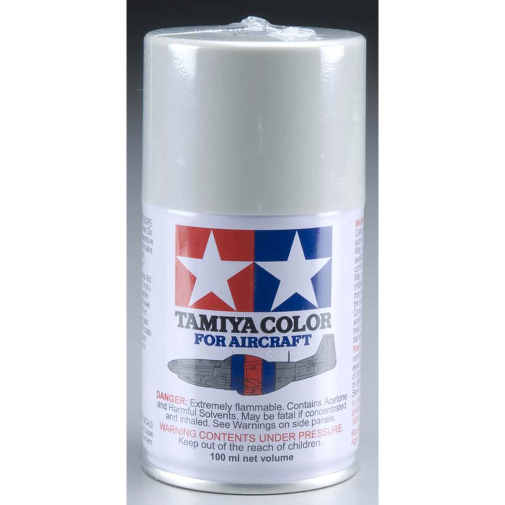 Tamiya America, Inc Aircraft Spray Paint AS-16 Light Gray (USAF) 100ml, TAM86516