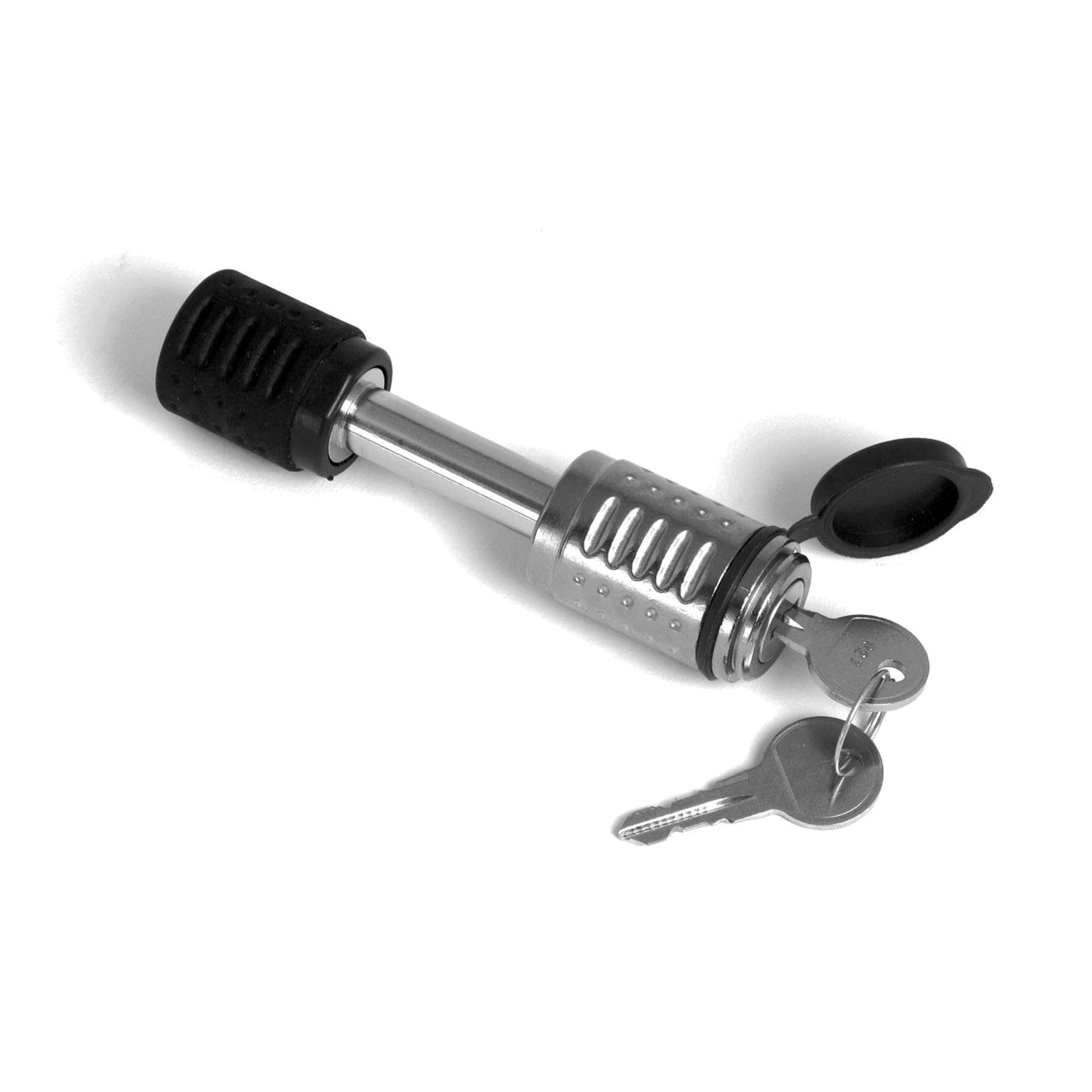 Heininger Advantage SportsRack Hitch Lock for 1.25" Receiver, Silver