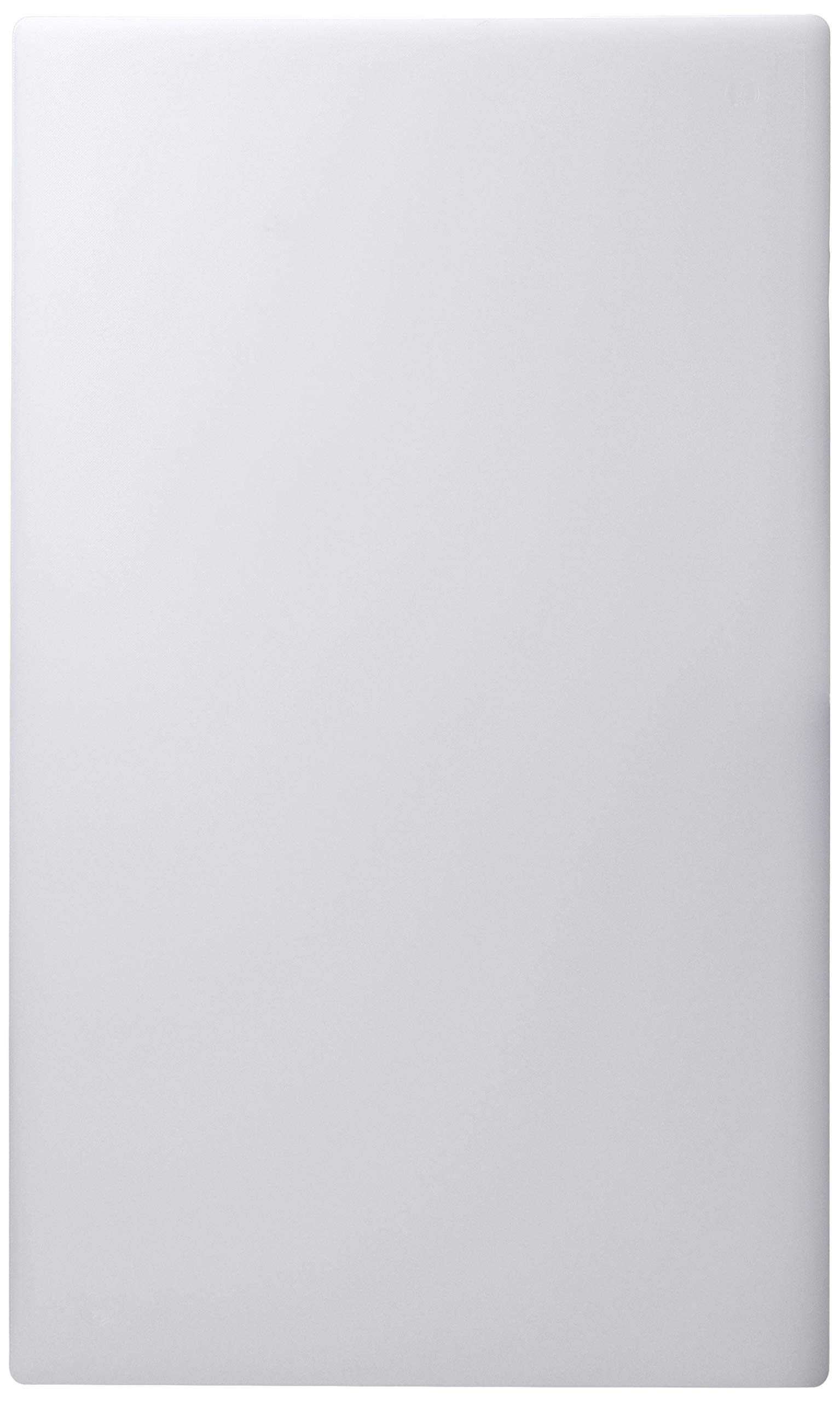 Plastic Cutting Board 18x30 1/2" Thick White, NSF Approved Commercial Use