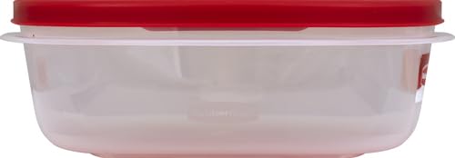 Rubbermaid Easy Find Lids Food Storage Container, 9 Cup, Racer Red