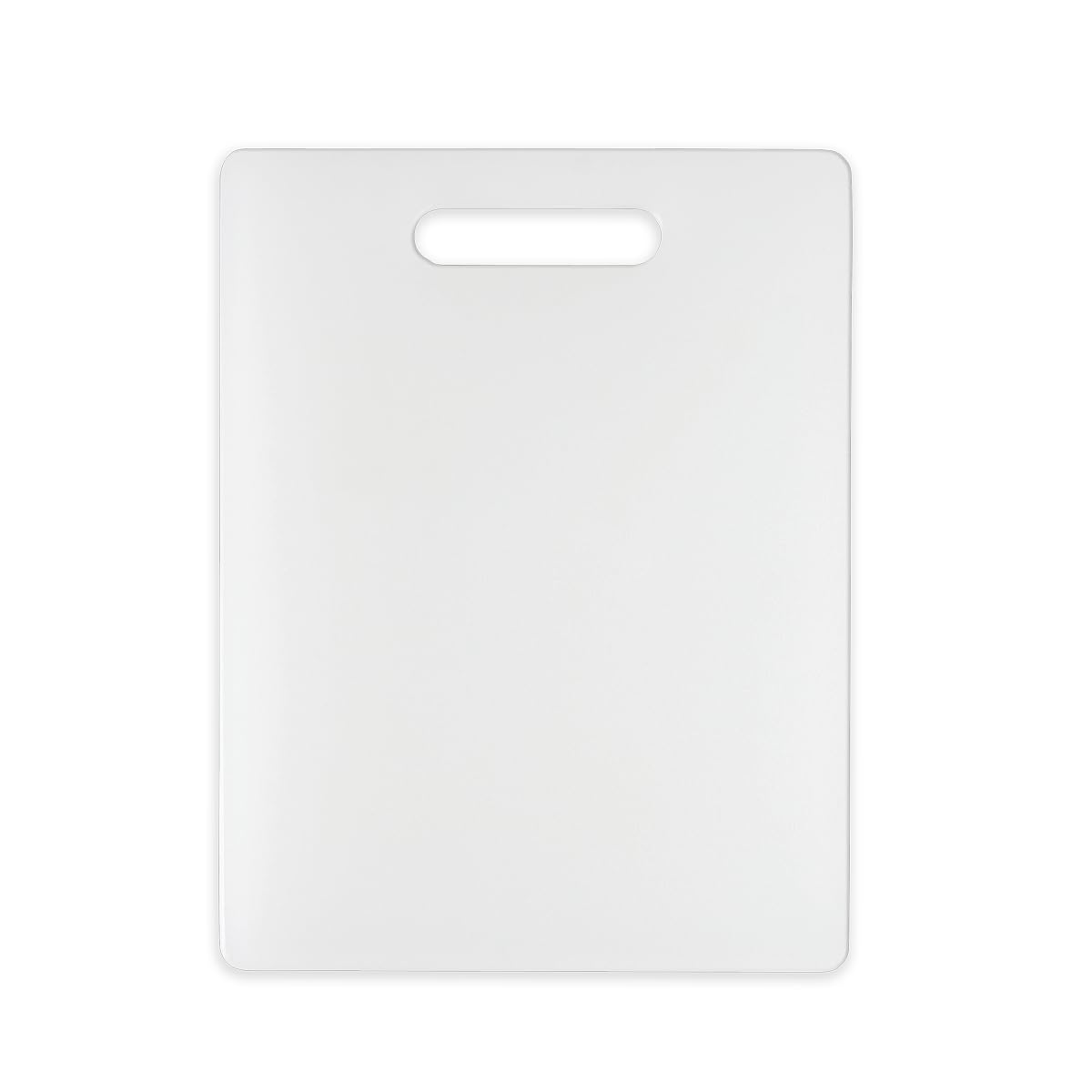 Dexas NSF Polysafe Cutting Board with Handle, 8.5 by 11 inches, White