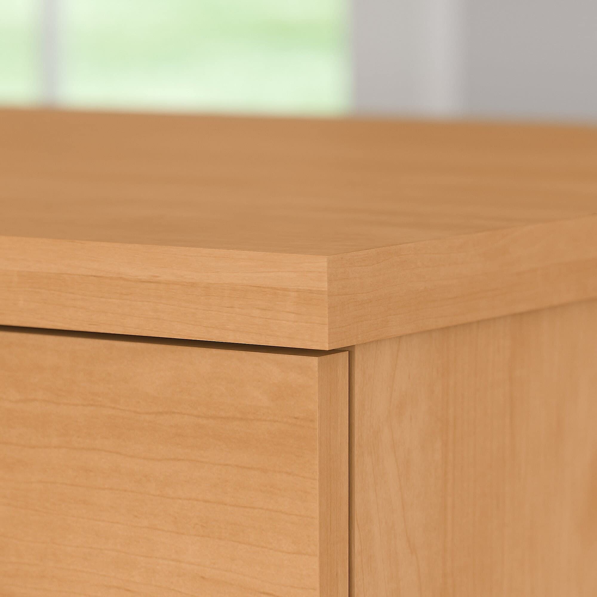 Bush Furniture 2 Drawer Lateral File Cabinet, Maple Cross