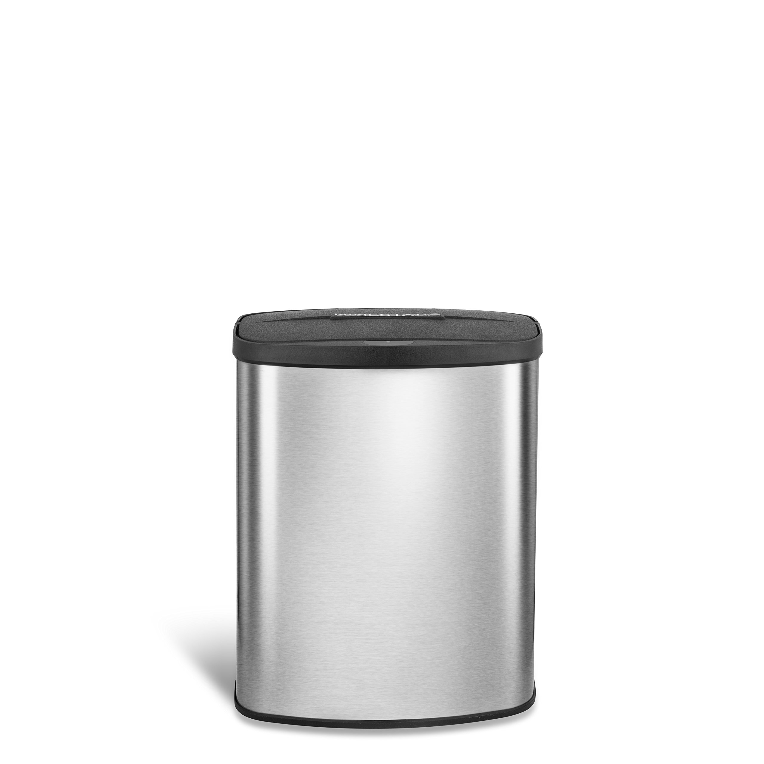 Nine Stars DZT-8-1c Infrared Touchless Stainless Steel Trashcan