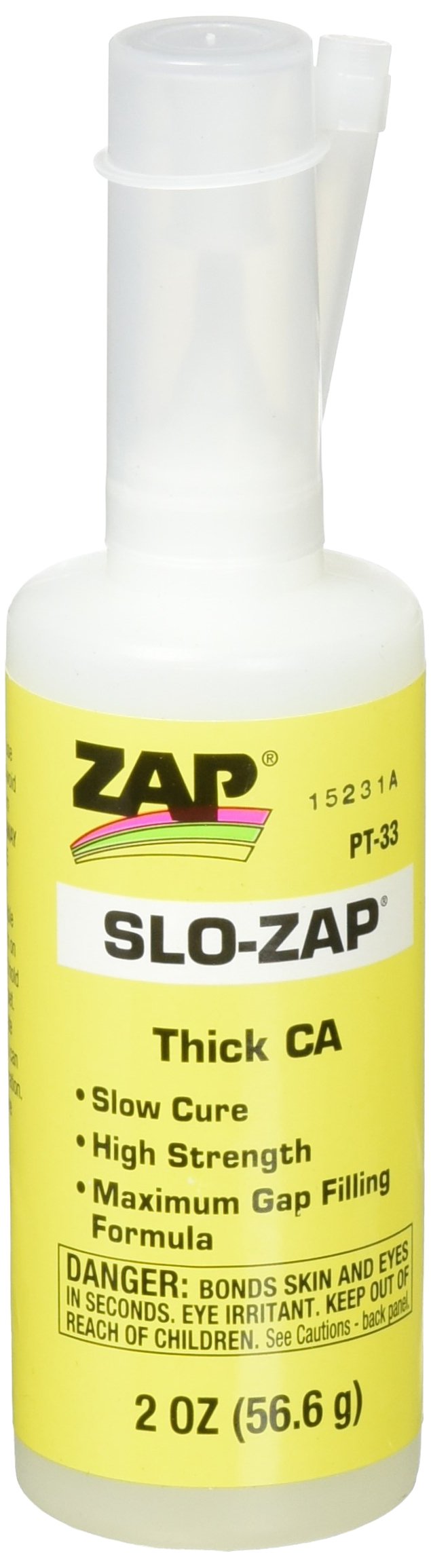 Pacer Technology (Zap) Slo-Zap (Thick) Adhesives, 2 oz