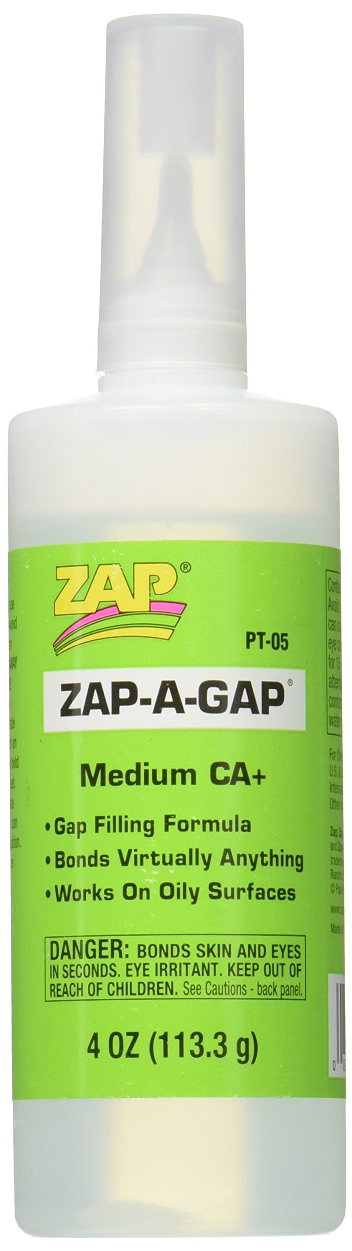 Pacer Technology (Zap) Zap-A-Gap Adhesives, 4 oz