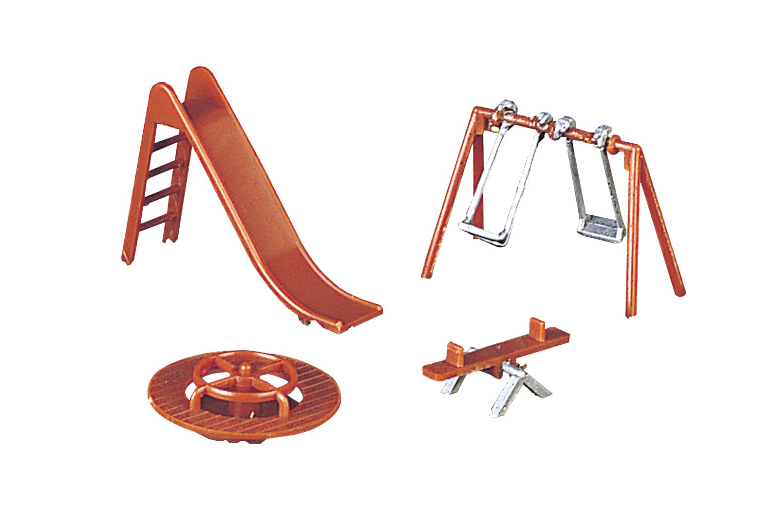 Bachmann Trains - Scenery Accessories - PLAYGROUND EQUIPMENT - HO Scale