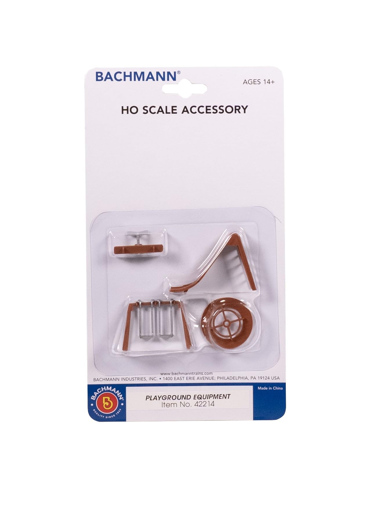 Bachmann Trains - Scenery Accessories - PLAYGROUND EQUIPMENT - HO Scale