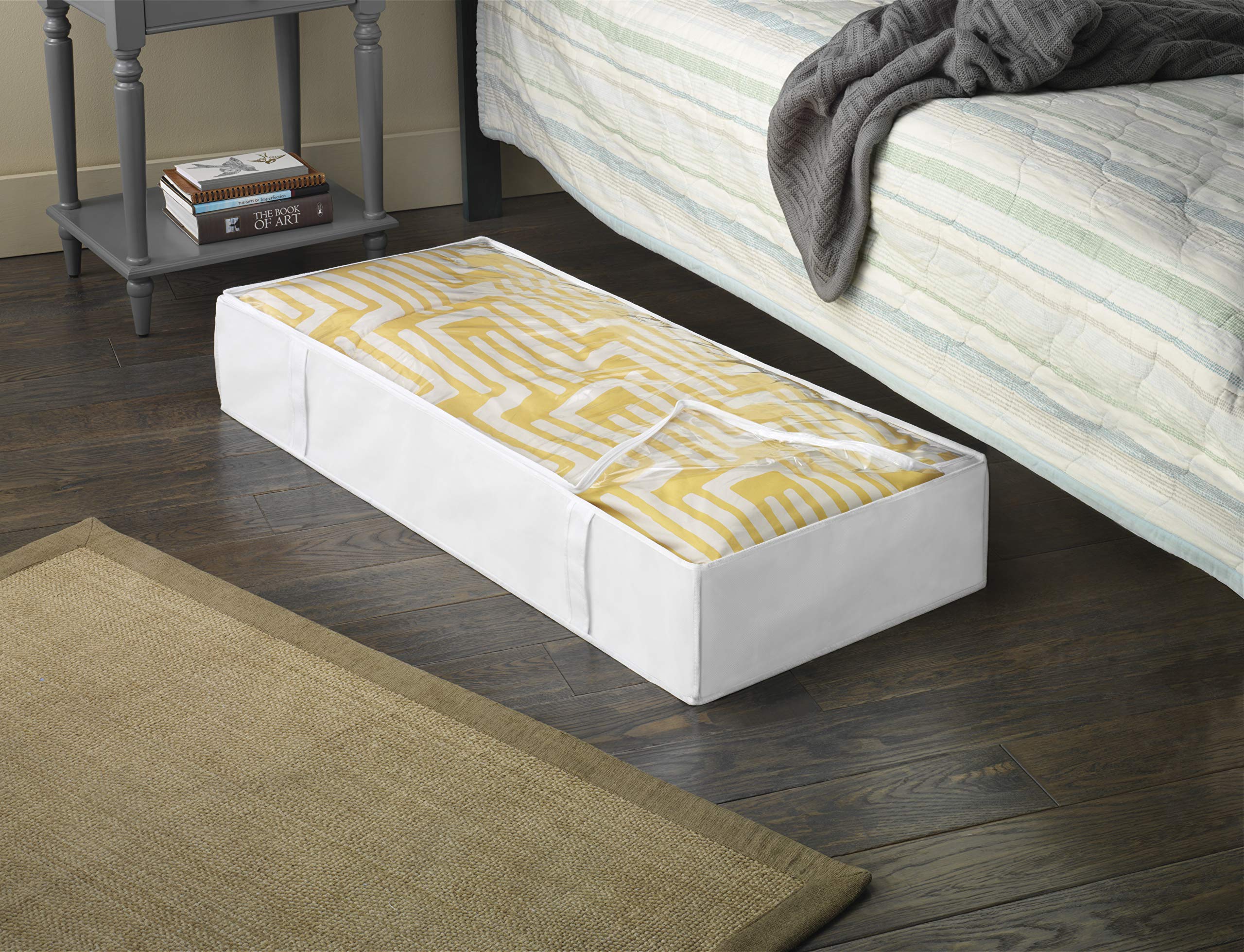 Whitmor Zippered Underbed Bag, Jumbo