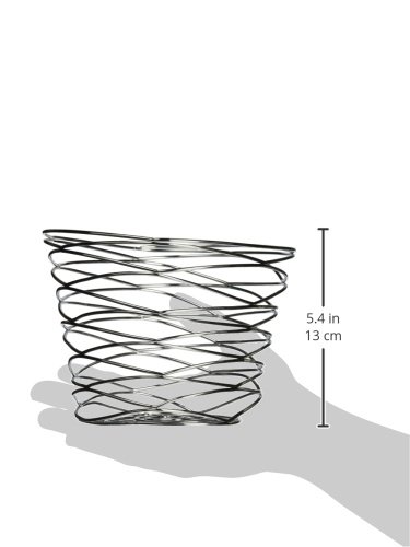 American Metalcraft FRUC7 Baskets, 6.75" Length x 6.75" Width, Silver