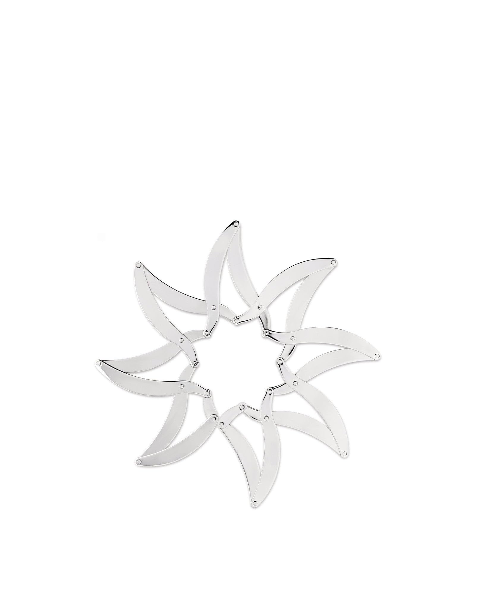 Alessi Augh Expanding Pan-Stand, Silver