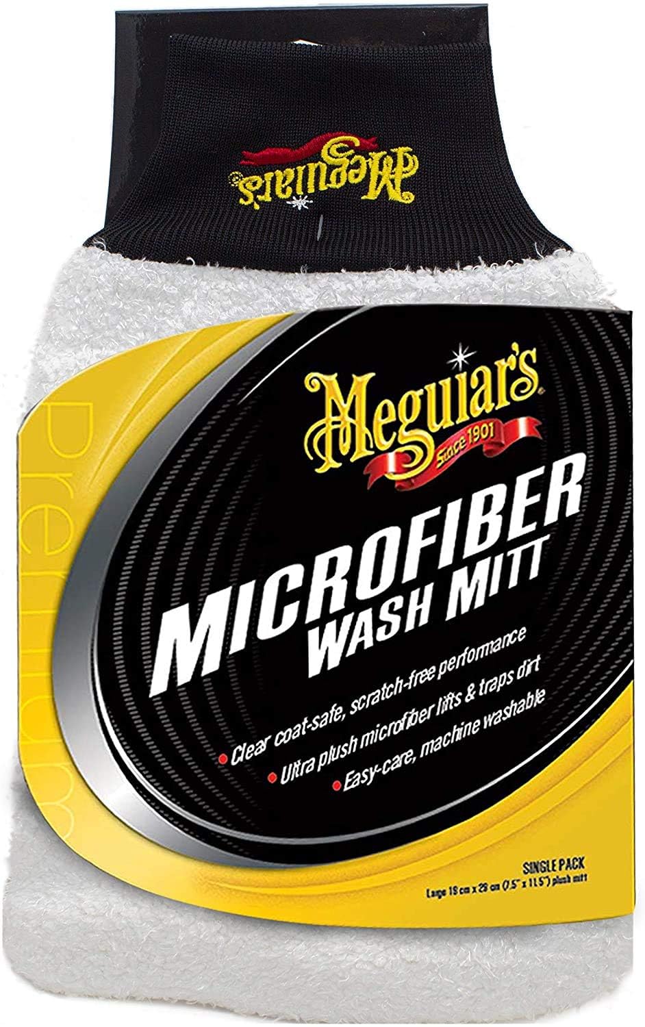Meguiars X3002 Microfiber Wash Mitt ( 2 Pack)