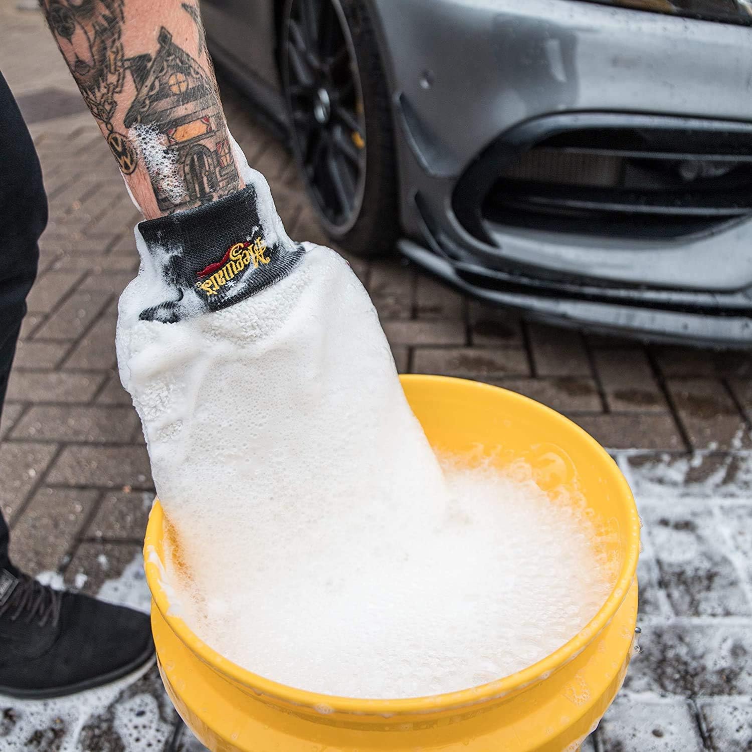 Meguiars X3002 Microfiber Wash Mitt ( 2 Pack)