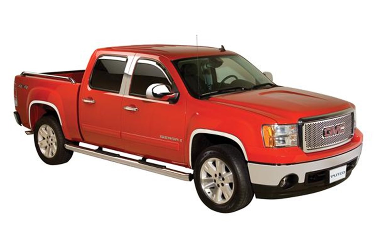 Putco 97290 Stainless Steel Fender Trim Kit for GMC Sierra,CHROME