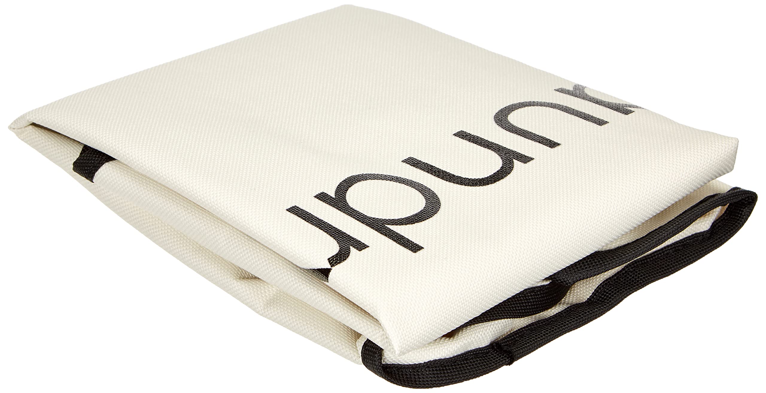 Maturi H002 Polyester Laundry Bag with White Writing and Integrated Handles, 19 23-Inch, Inch Inch, Black