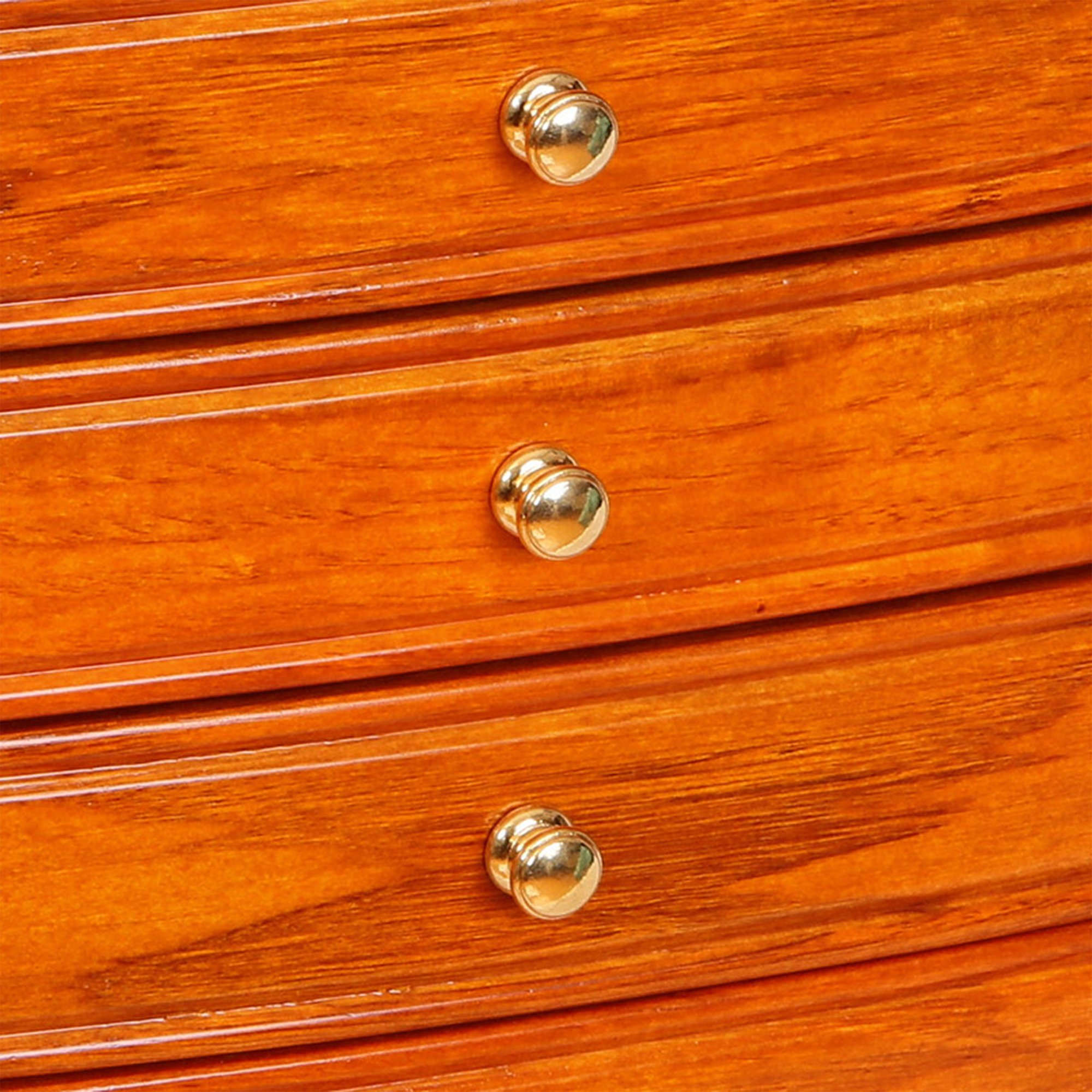 Mele 760-11 - Josephine 11.5" High Jewelry Box in Burlwood Oak