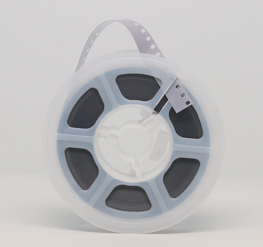 KODAK Regular 8mm White Opaque Acetate Leader - 50 ft reel