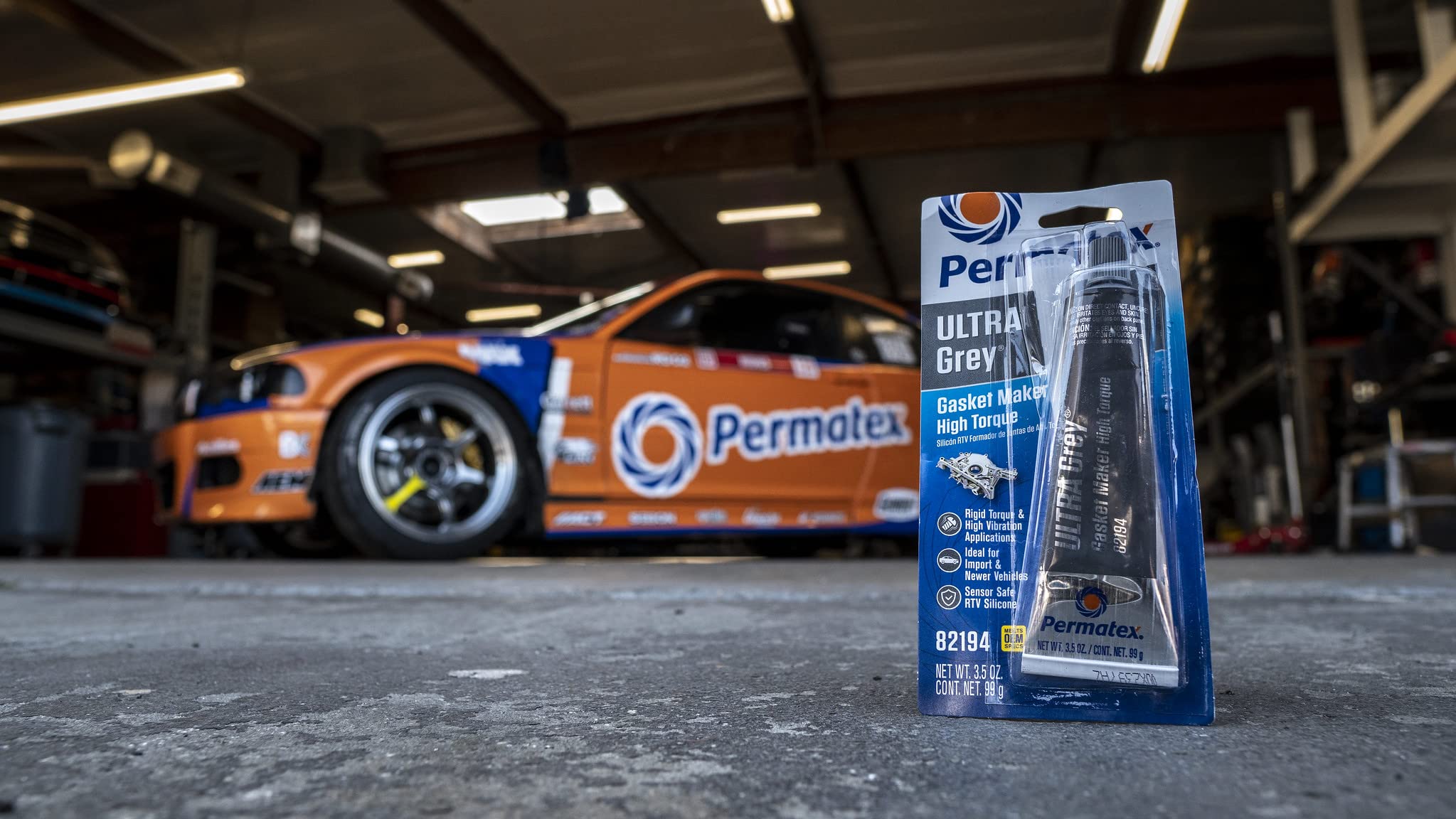 Permatex 82194 3.5 Oz Ultra Grey Gasket Maker
